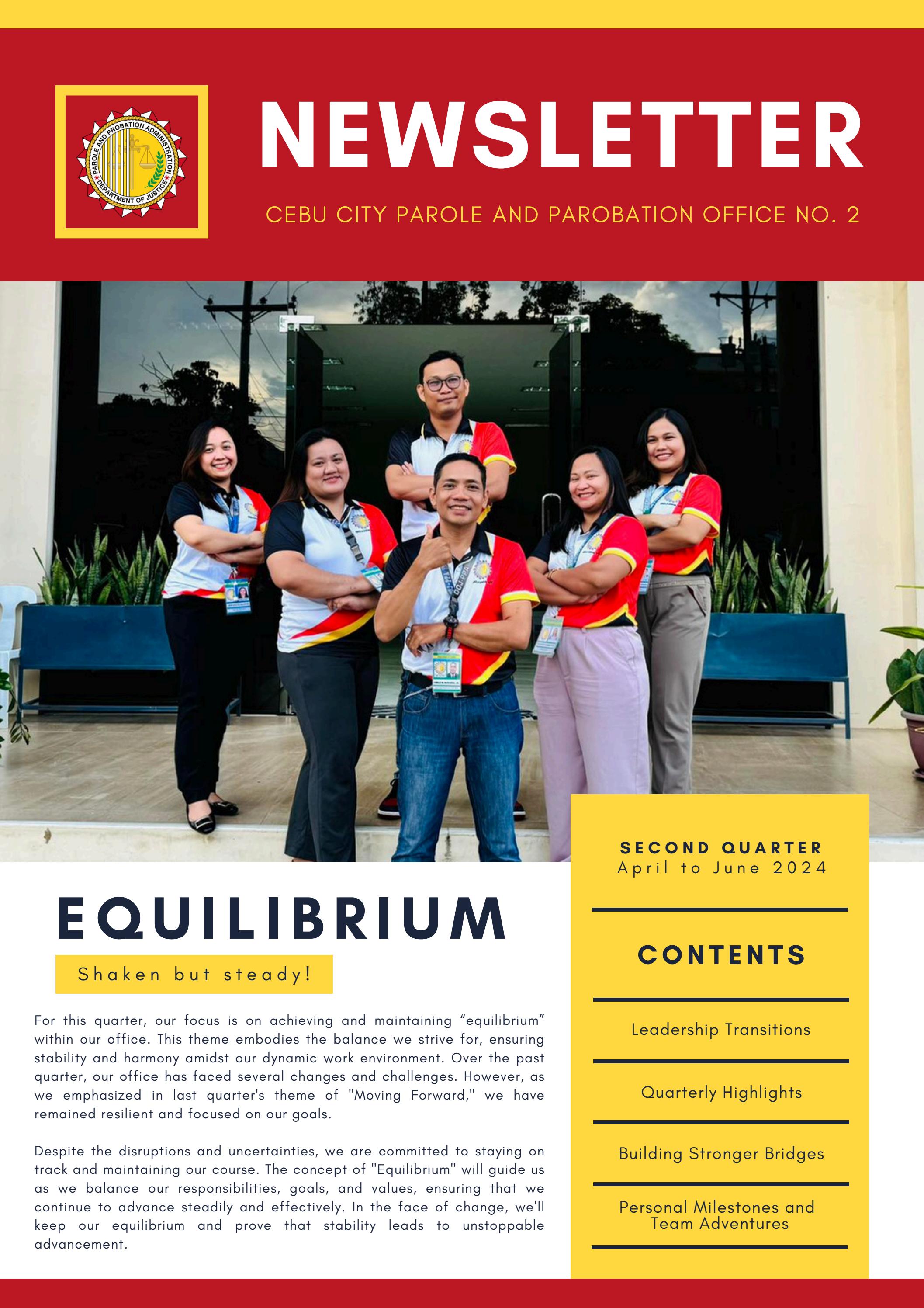 2nd Quarter Newsletter: Equilibrium by Cebu City Two Probation Office ...