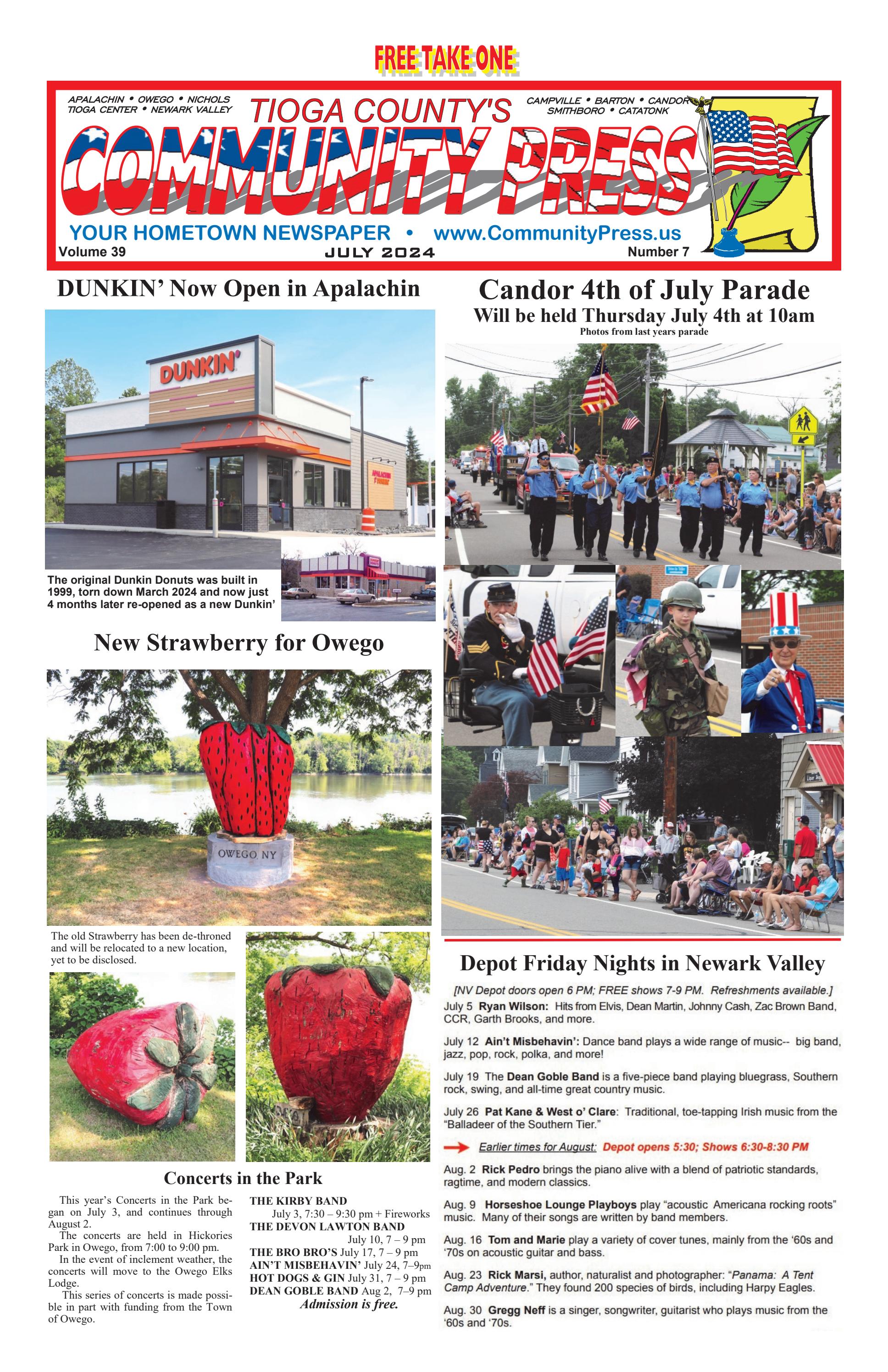 Community Press - July 2024 by Fred Brown - Issuu