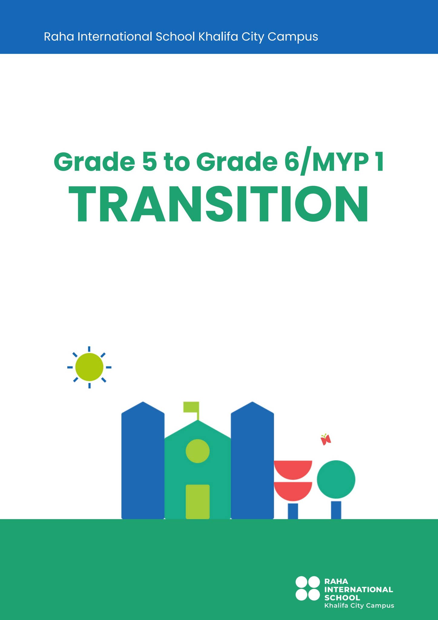 KCC Grade 5 to Grade 6 Transition Handbook by Raha International School ...