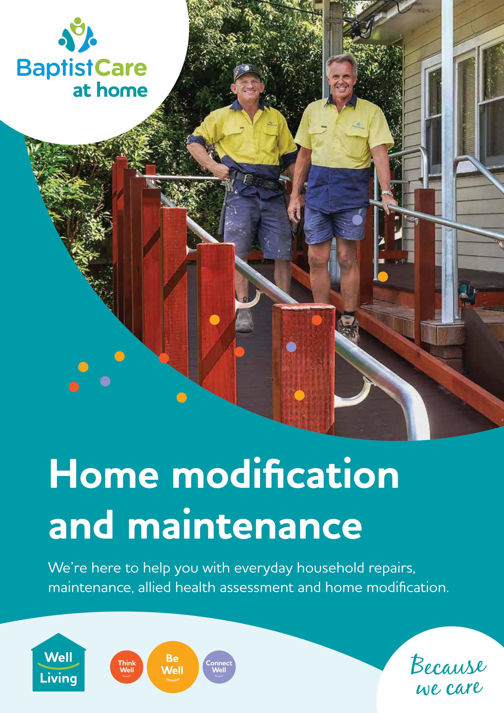 BaptistCare at home Modifications & Maintenance by BaptistCare - Issuu