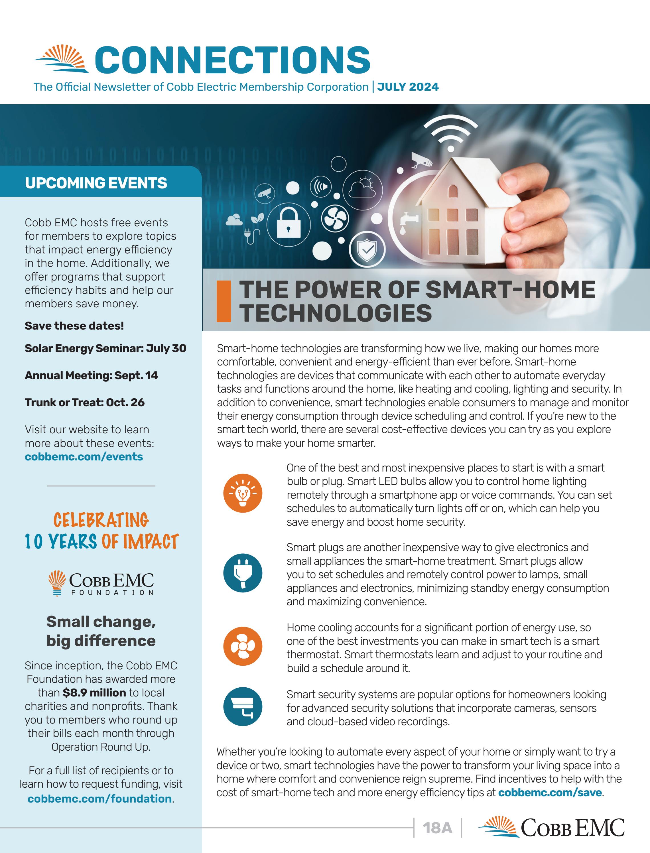 July 2024 Connections Newsletter by Cobb EMC - Issuu
