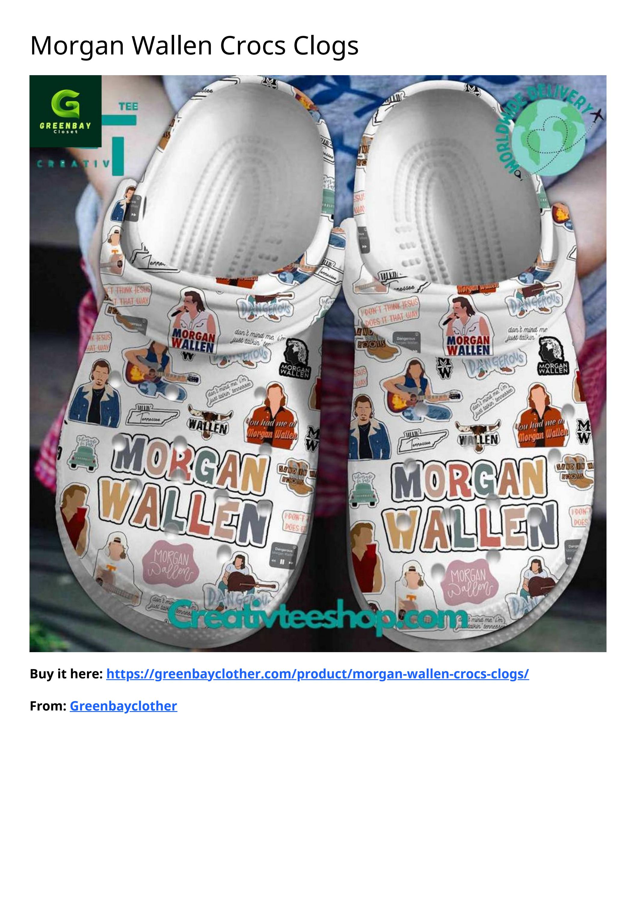 Morgan Wallen Crocs Clogs by Tonytees Store - Issuu
