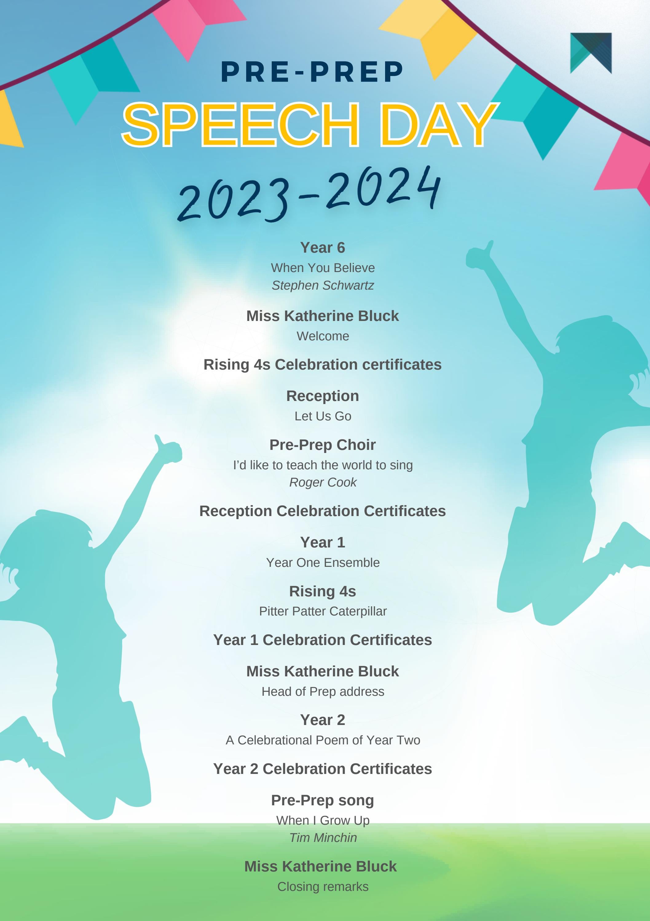 Pre-Prep Speech Day by AHSpublications2022 - Issuu