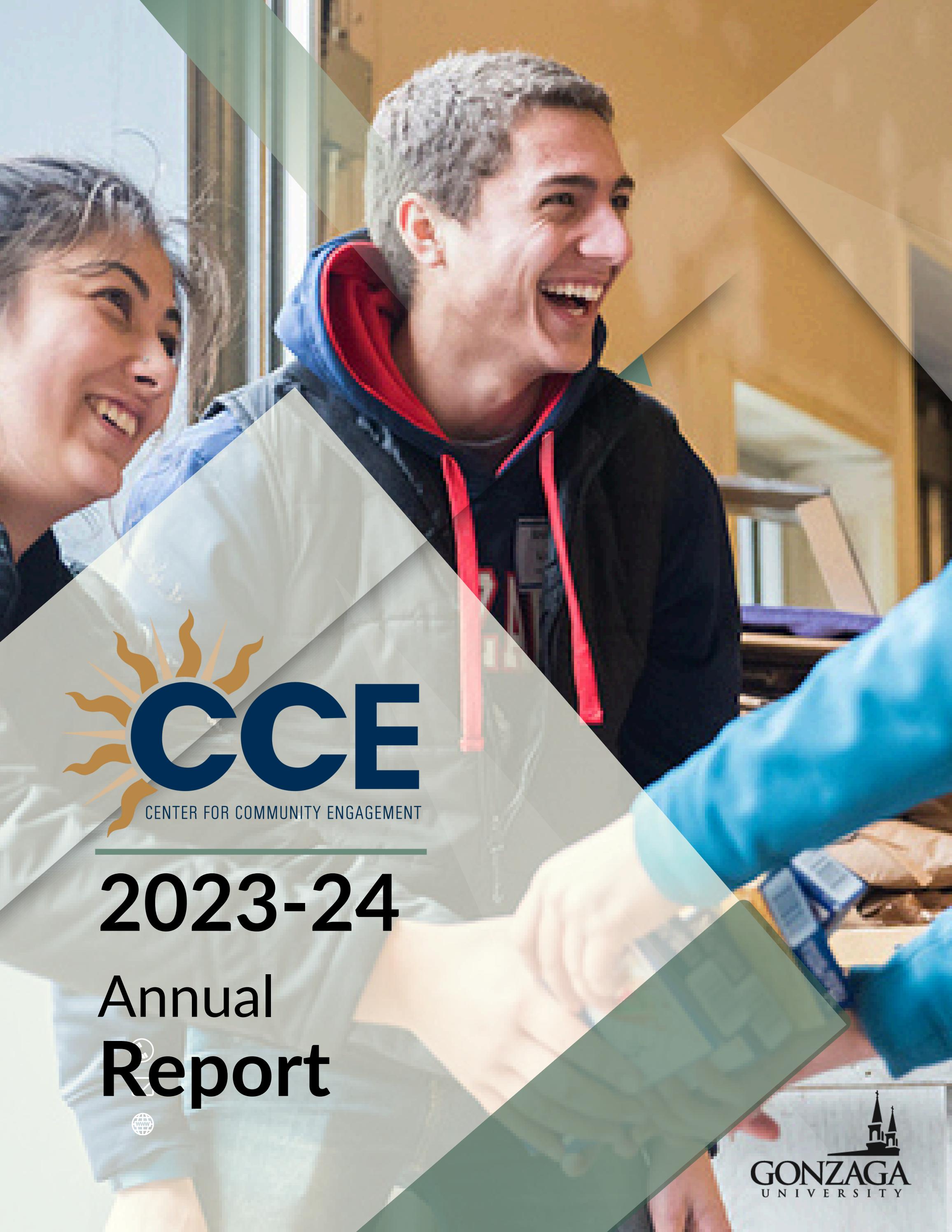 CCE 2023-24 Annual Report by GUCenterforcommunityEngagement - Issuu