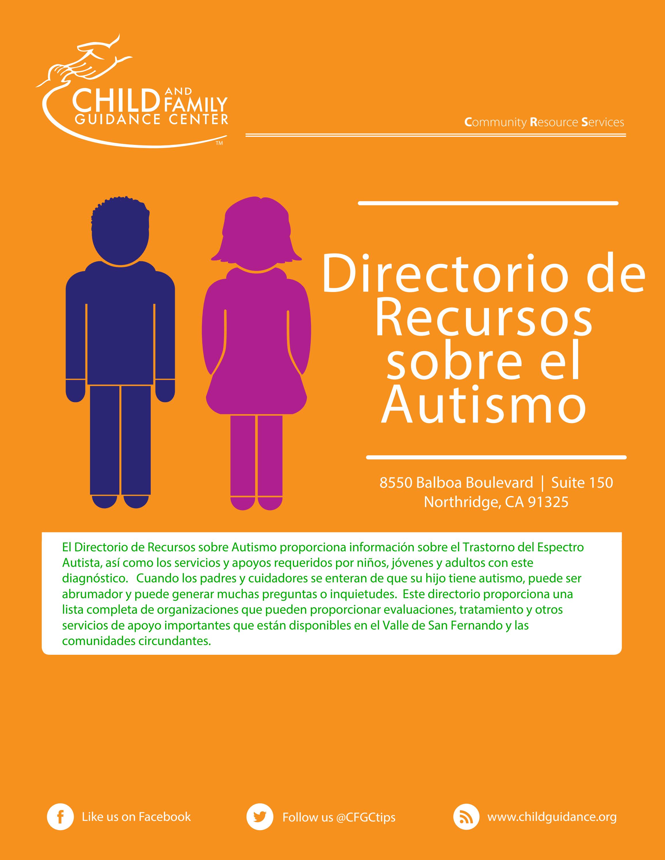 Autism Directory | Spanish by Child and Family Guidance Center | CFGC ...