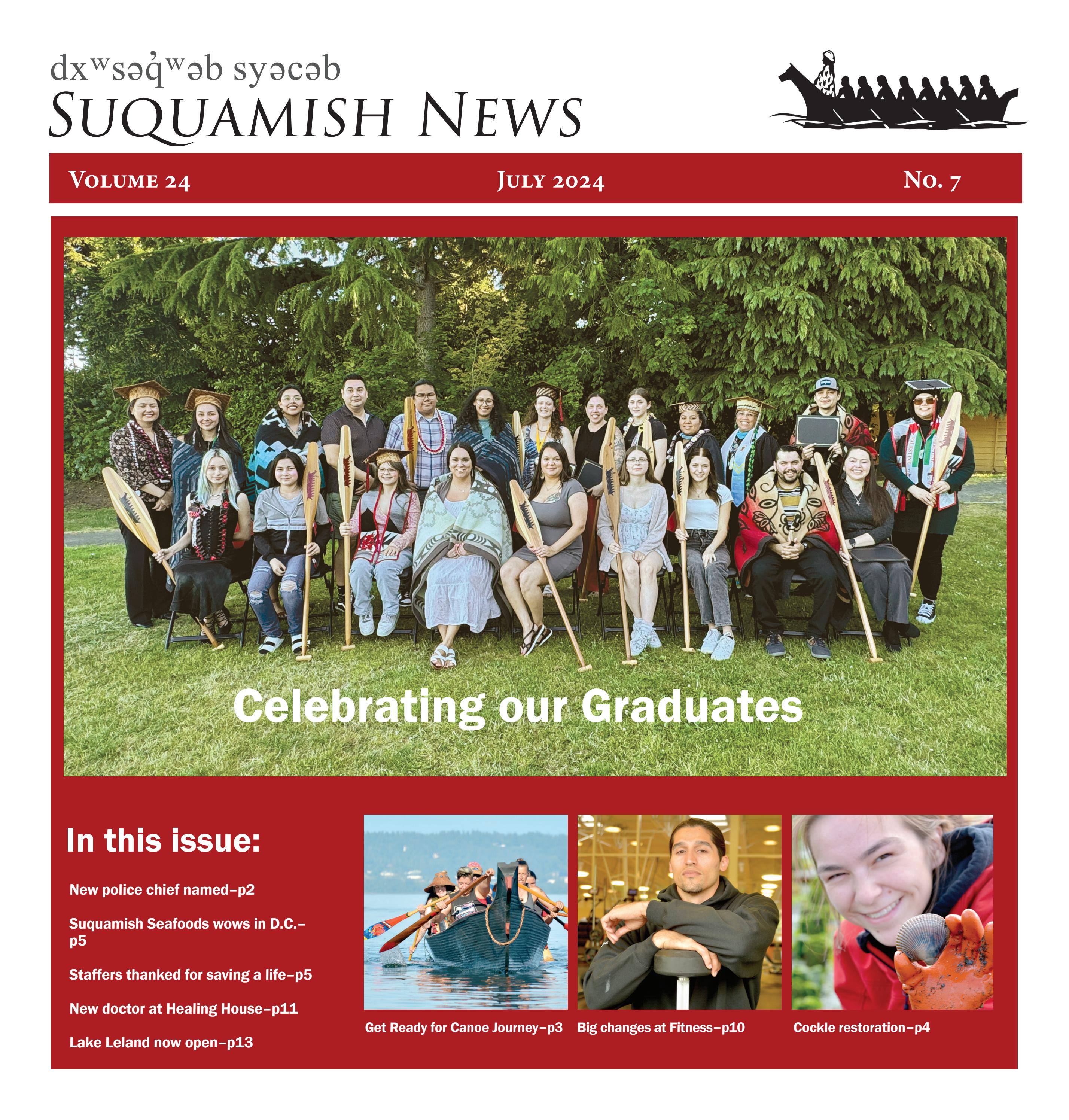 Suquamish News - July 2024 by Suquamish Tribe - Issuu