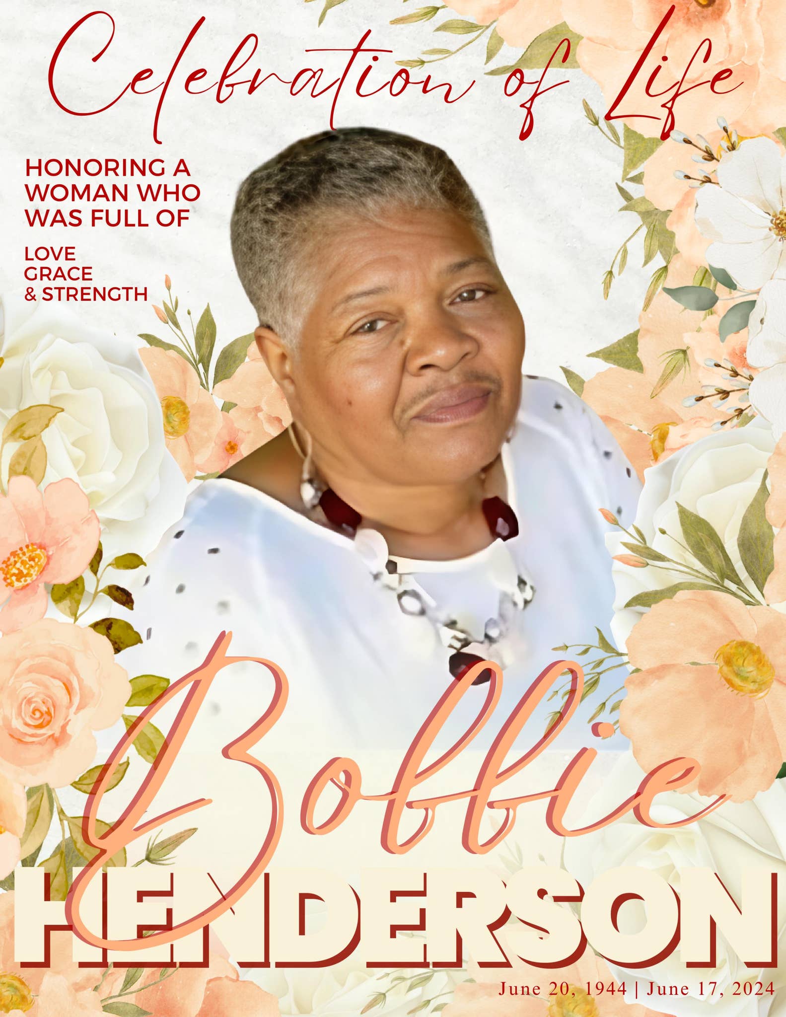 Bobbie Henderson - Celebration of Life by Shianne Jones - Issuu
