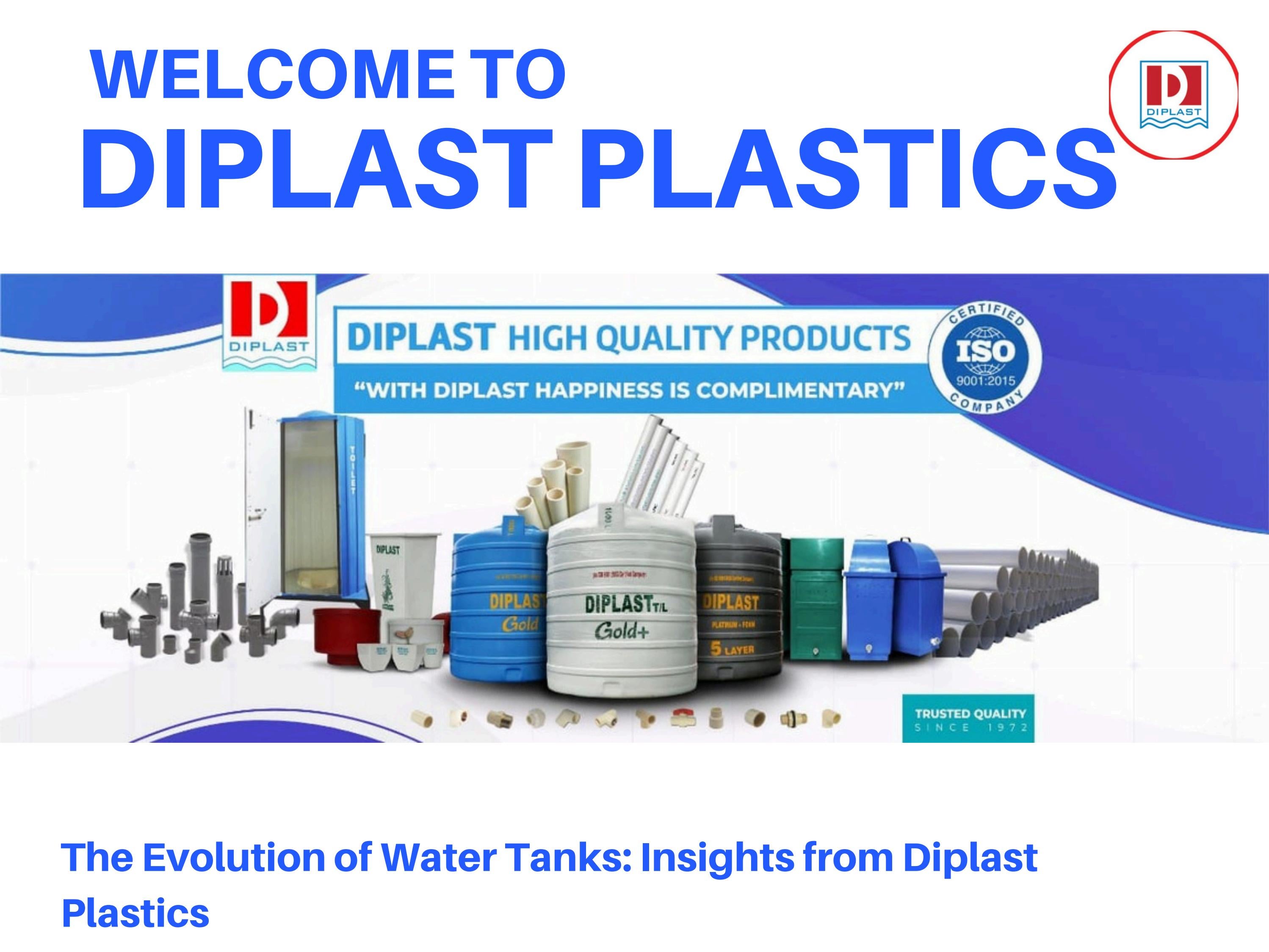 The Evolution of Water Tanks: Insights from Diplast Plastics by Diplast ...