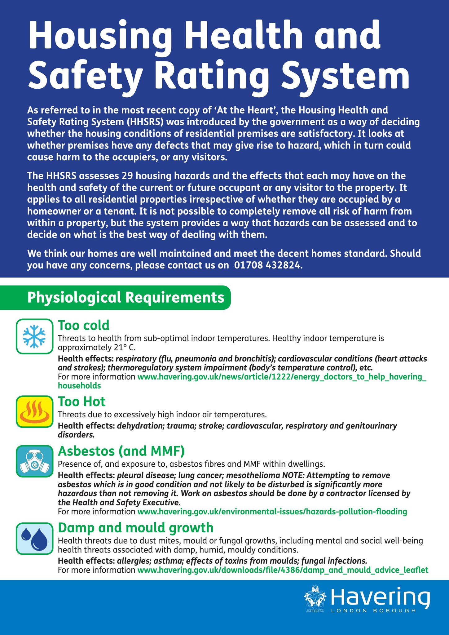 Housing Health and Safety Rating System leaflet by Havering Council - Issuu
