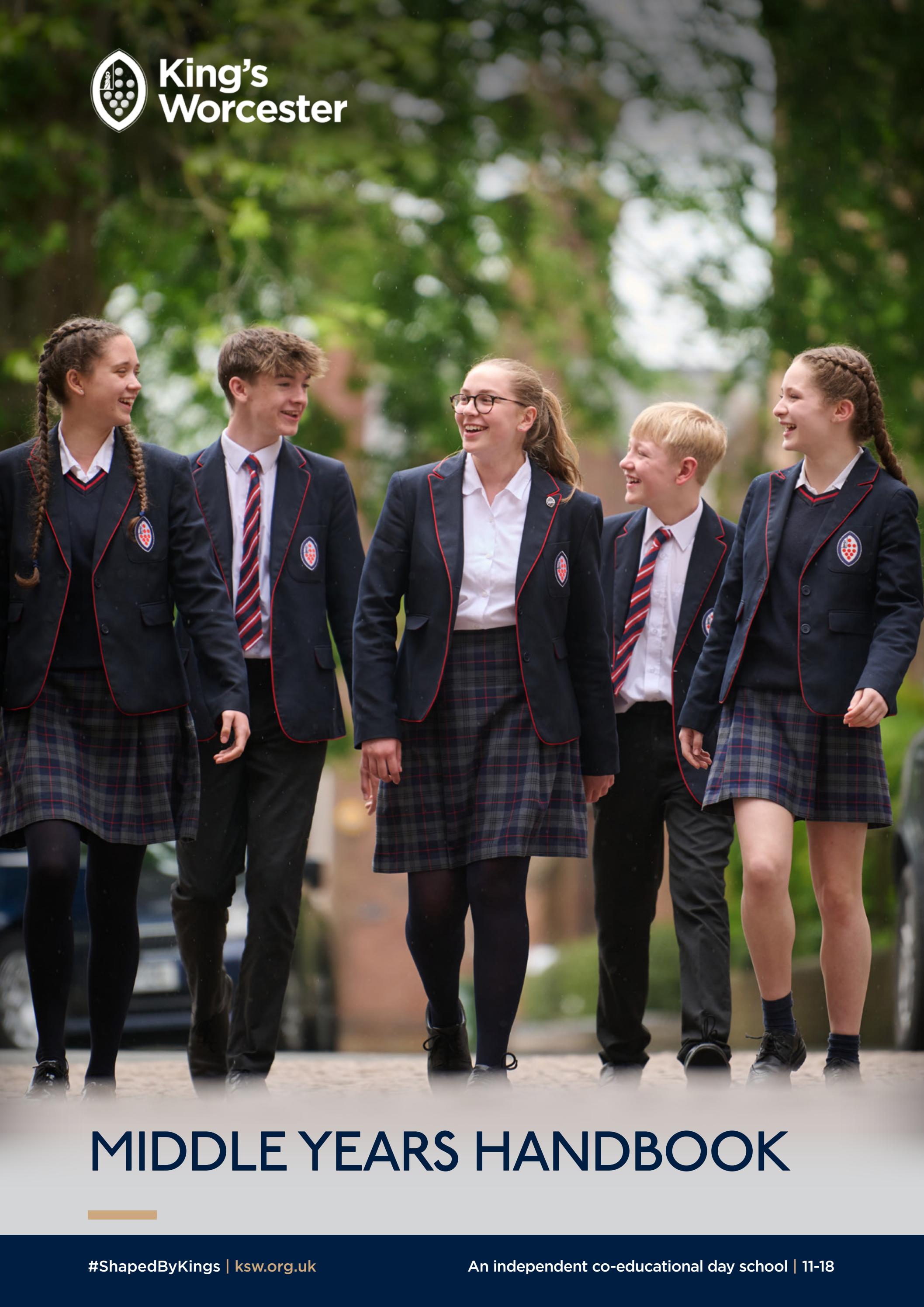 Middle Years Handbook by King's Worcester - Issuu