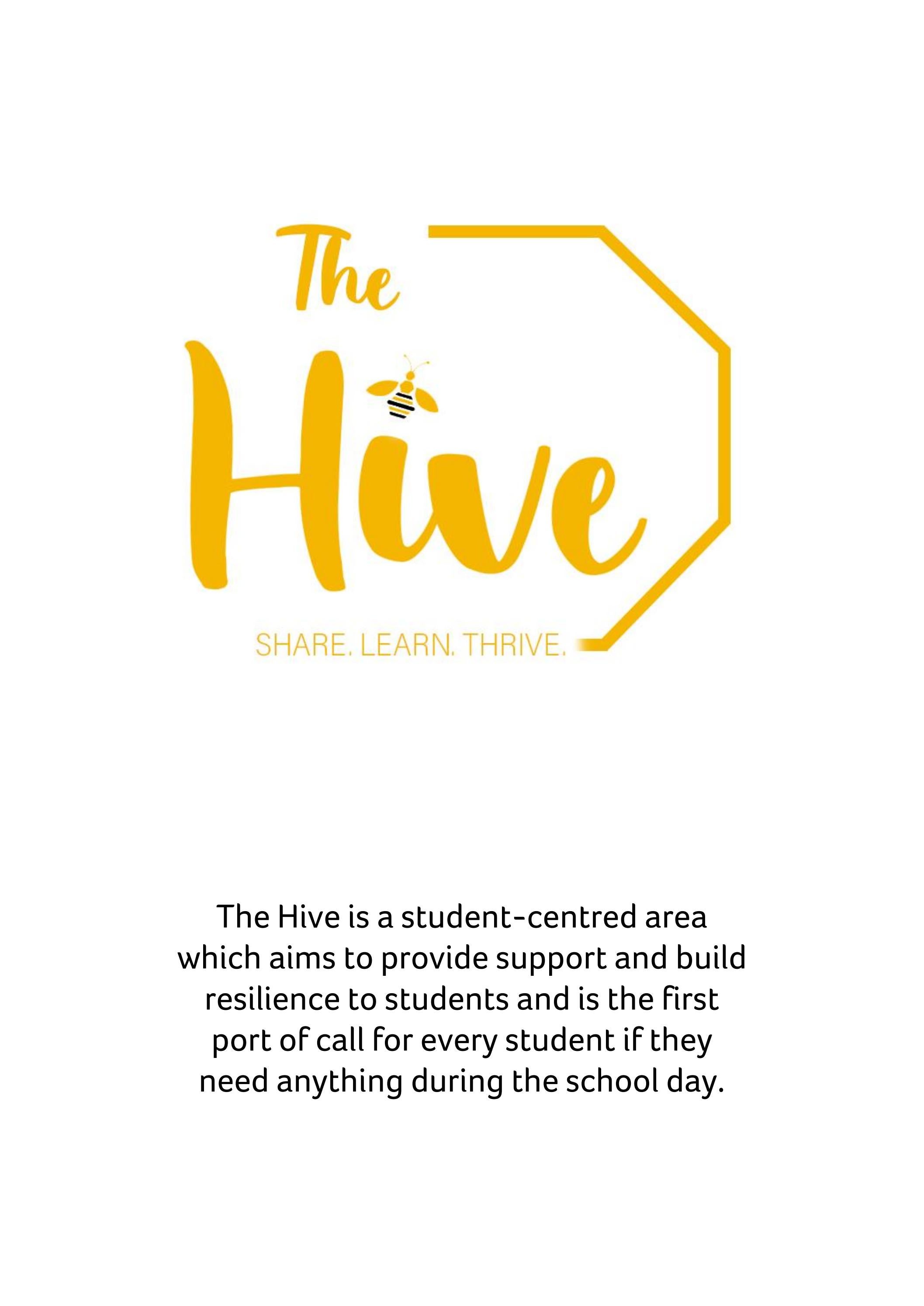 Rosebery School - The Hive leaflet by roseberysch - Issuu