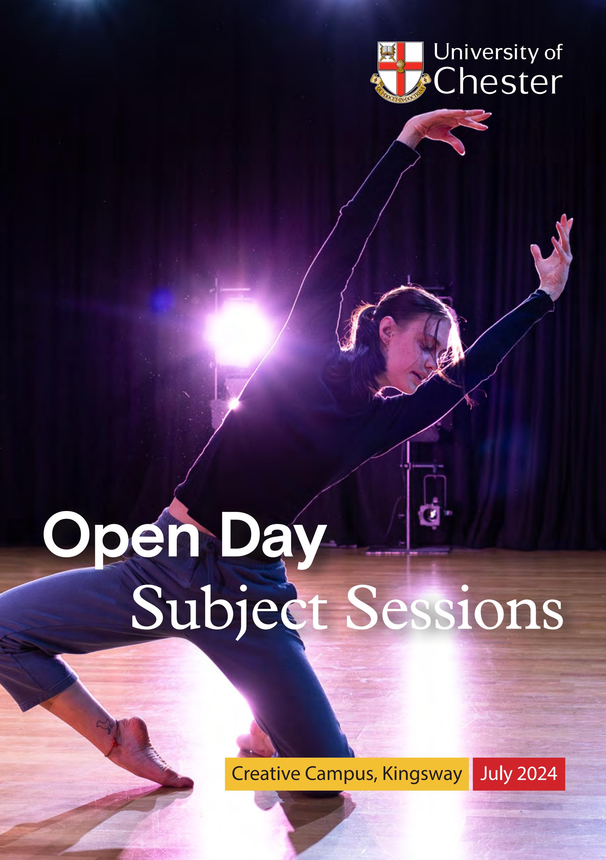 Creative Campus, Kingsway Open Day Guide by University of Chester - Issuu