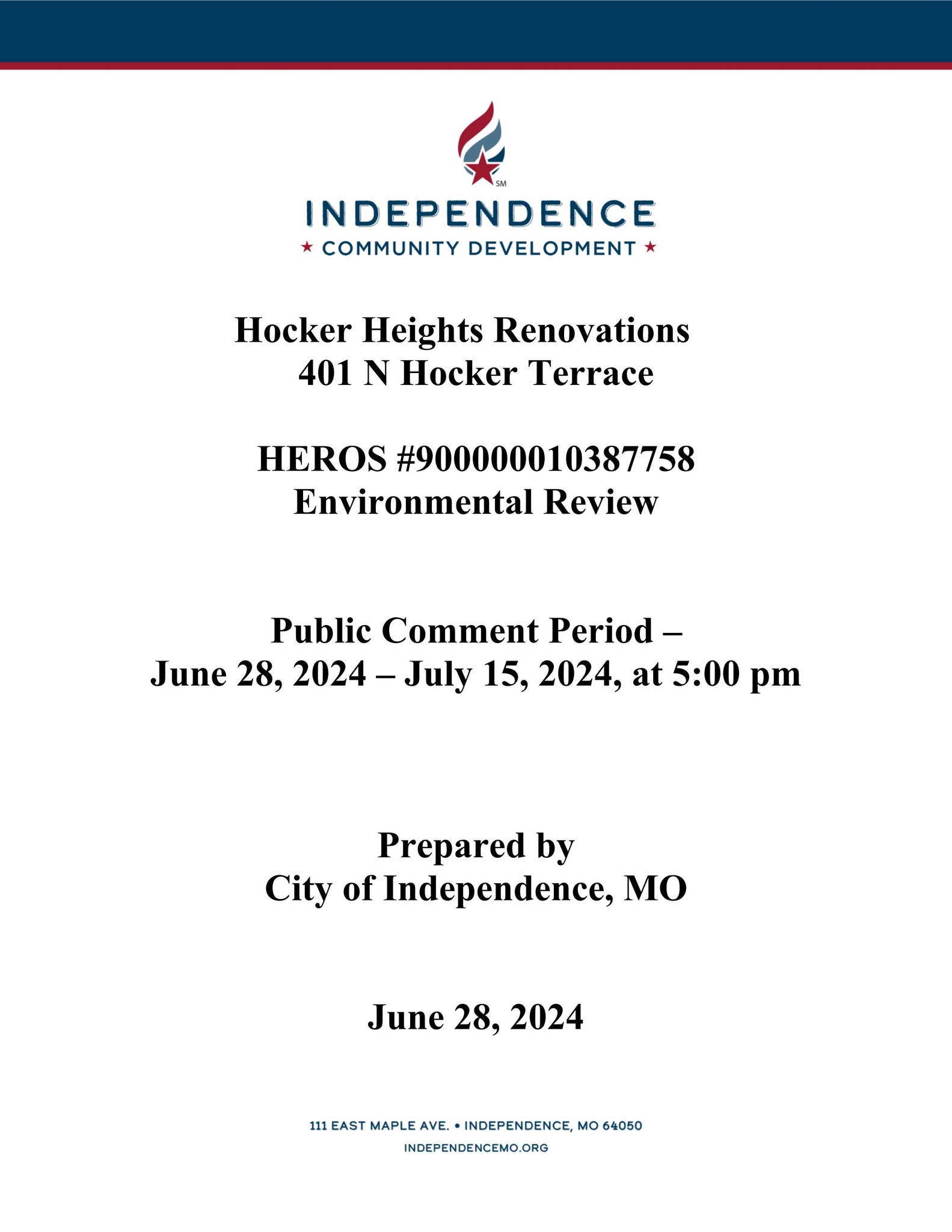 Hocker Heights Renovations June 2024 by cityofindepmo - Issuu