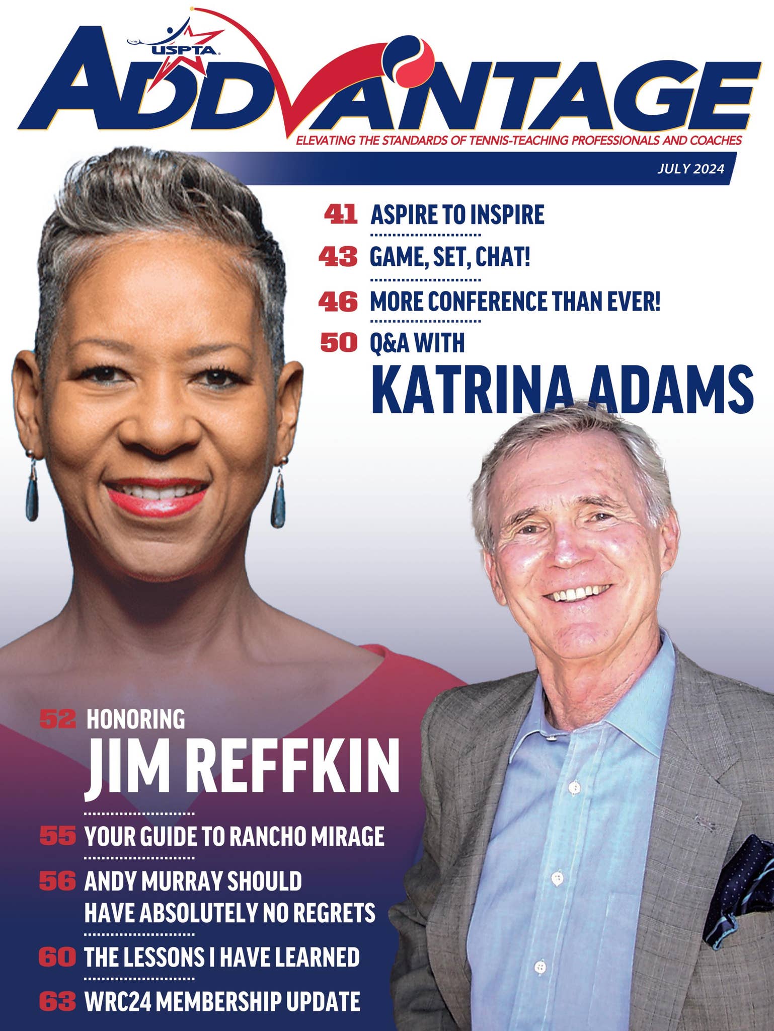USPTA ADDvantage Magazine - July 2024 by RSPA - Issuu