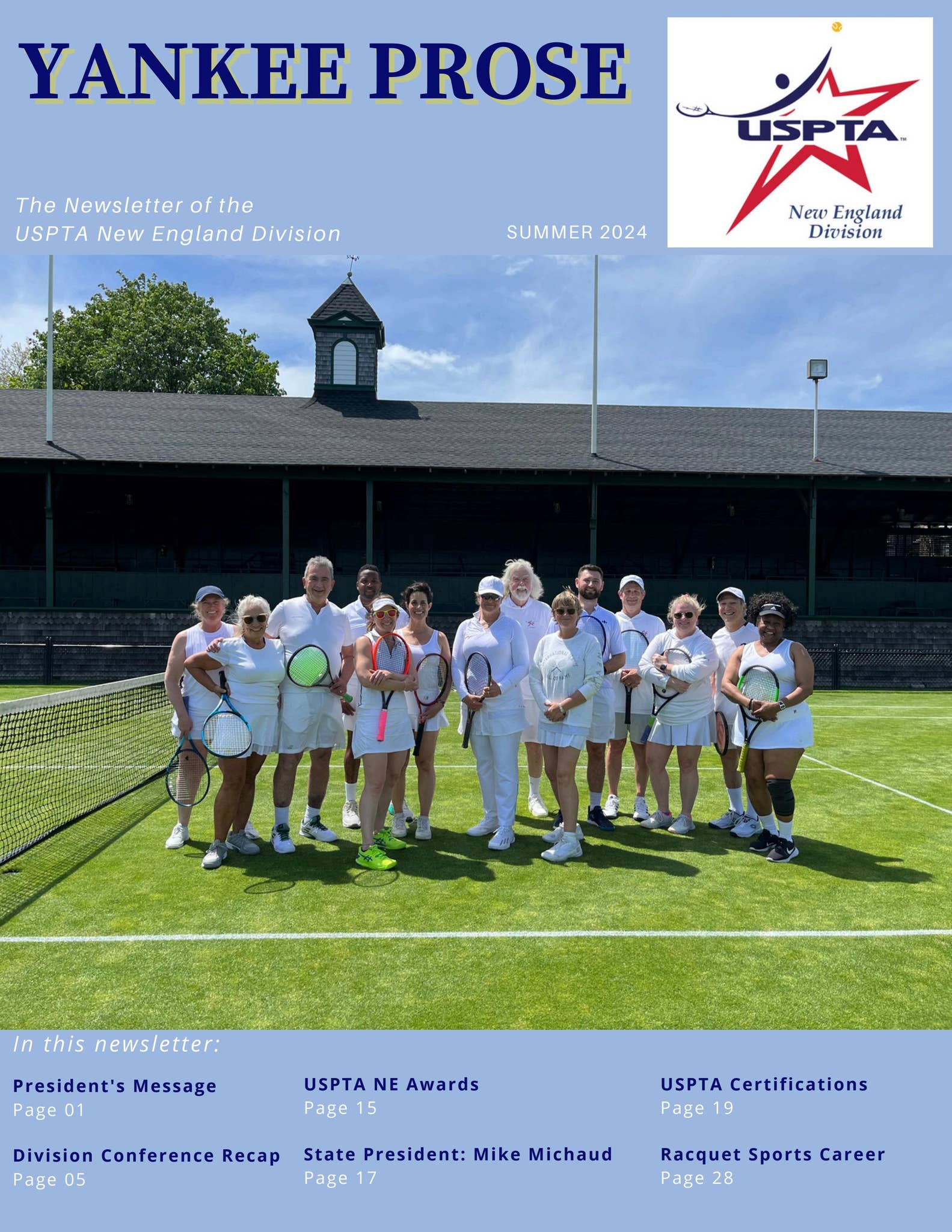 USPTA New England - Summer Newsletter 2024 by RSPA - Issuu
