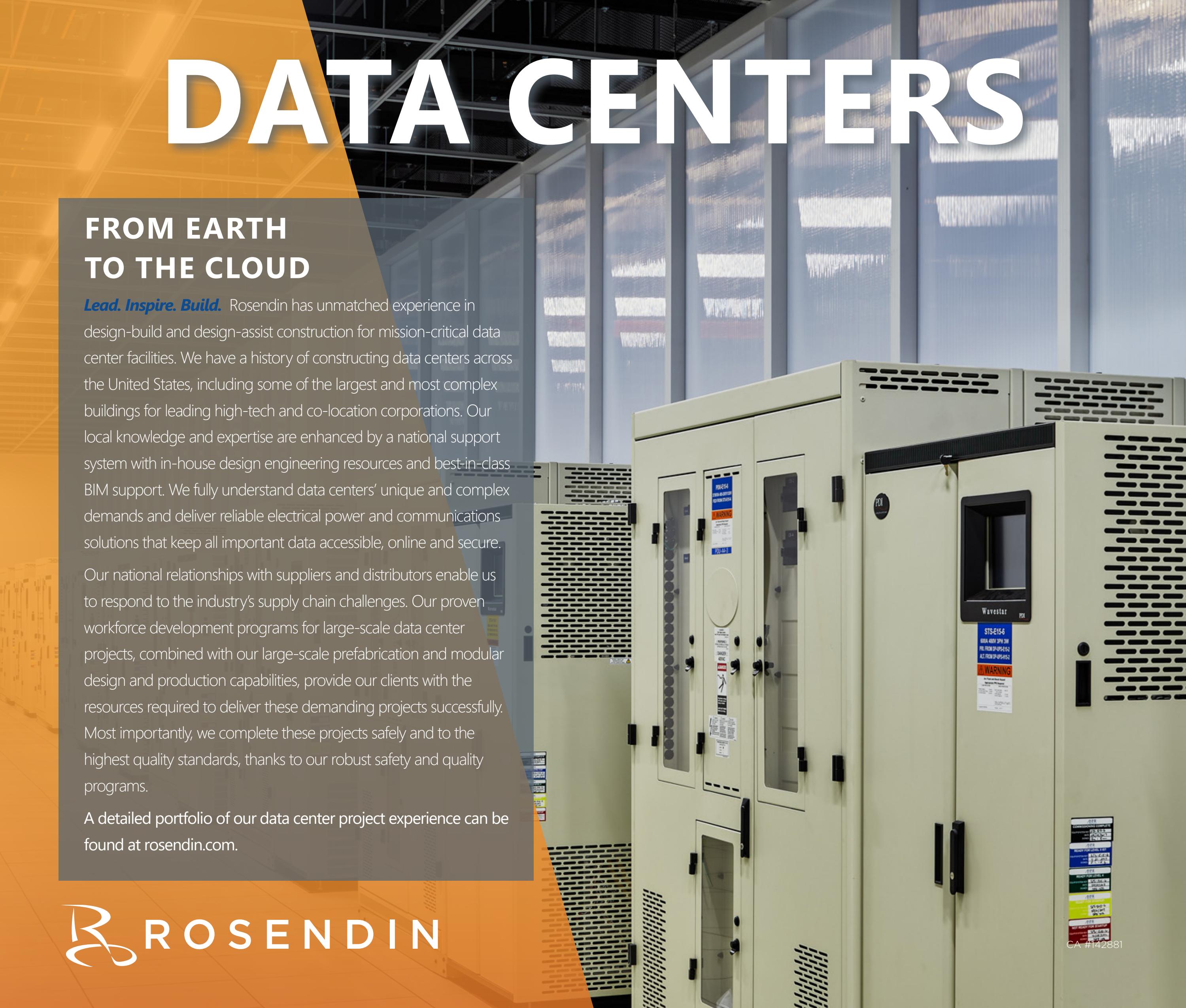 Data Centers Brochure by Rosendin - Issuu