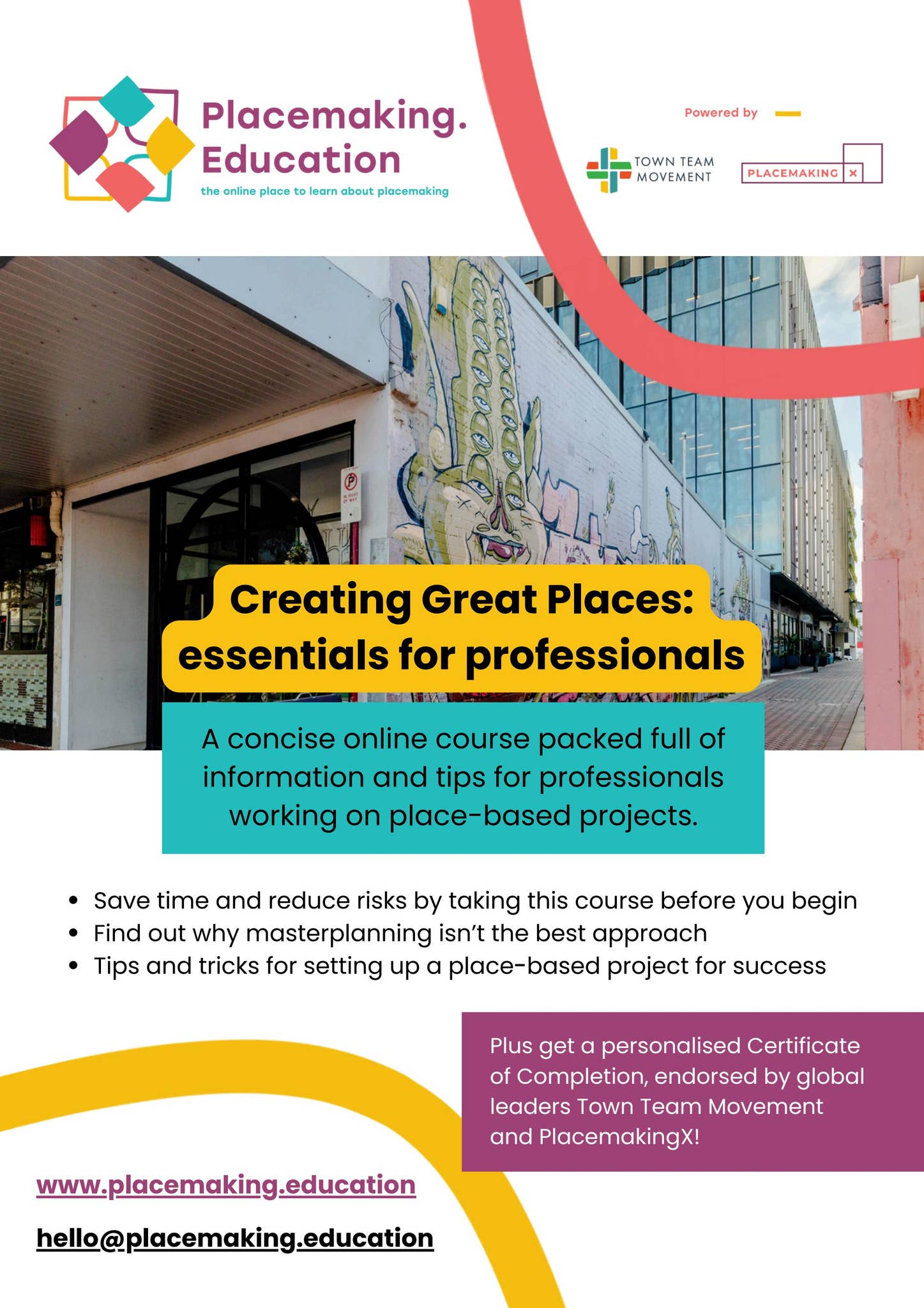Creating Great Places: essentials for professionals by Town Team ...