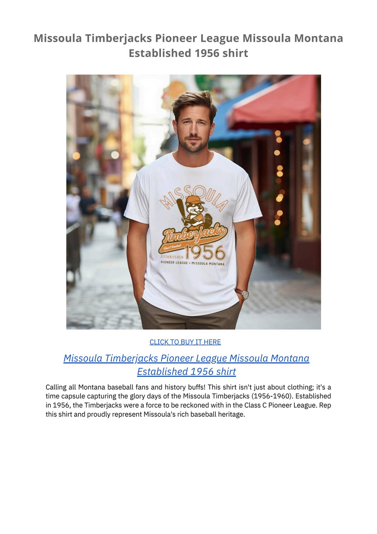 Missoula Timberjacks Pioneer League Missoula Montana Established 1956 ...