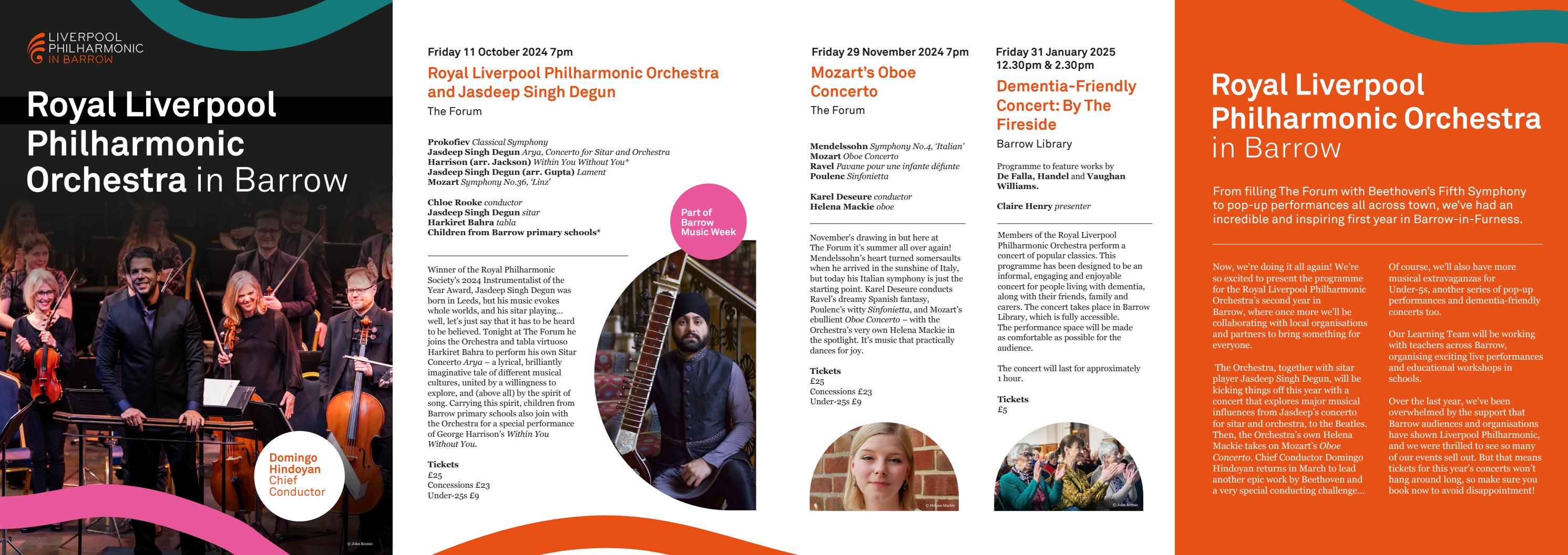 Royal Liverpool Philharmonic Orchestra In Barrow 2024/25 Season by ...