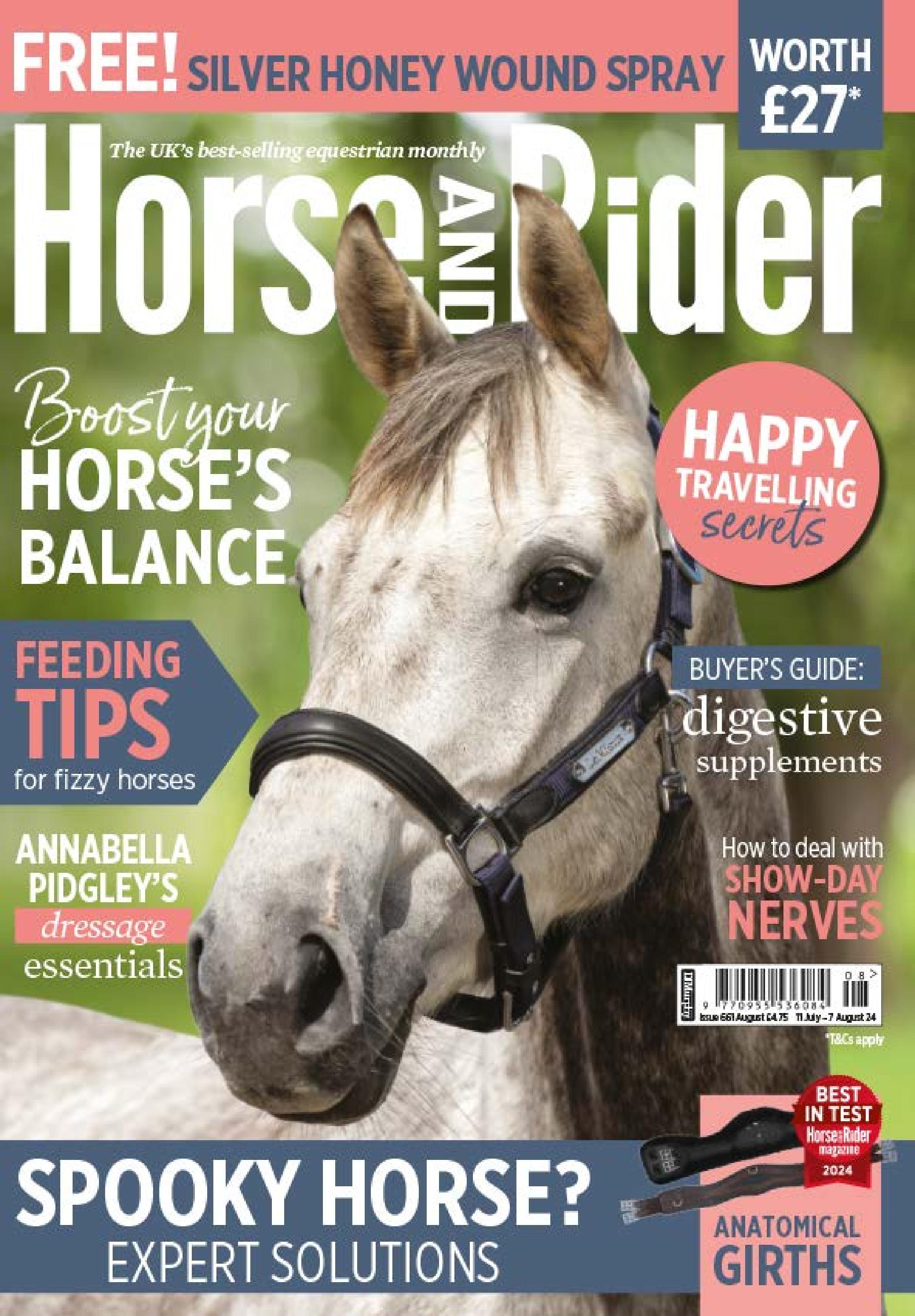 Horse&Rider Magazine - August 2024 by DJ Murphy (Publishers) Ltd - Issuu