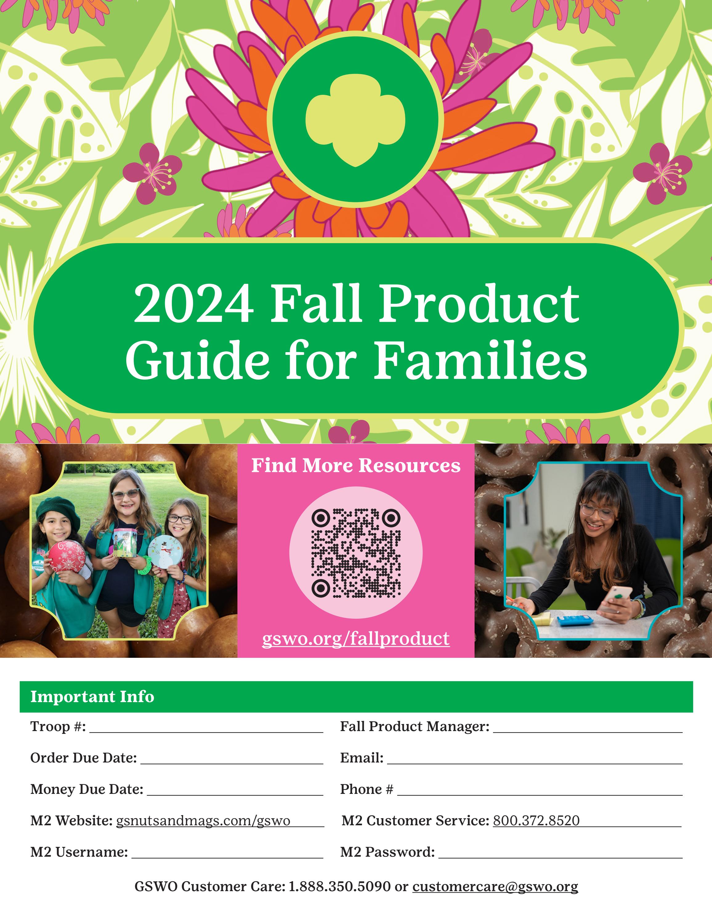 2024 Fall Product Guide for Families by Girl Scouts of Western Ohio - Issuu
