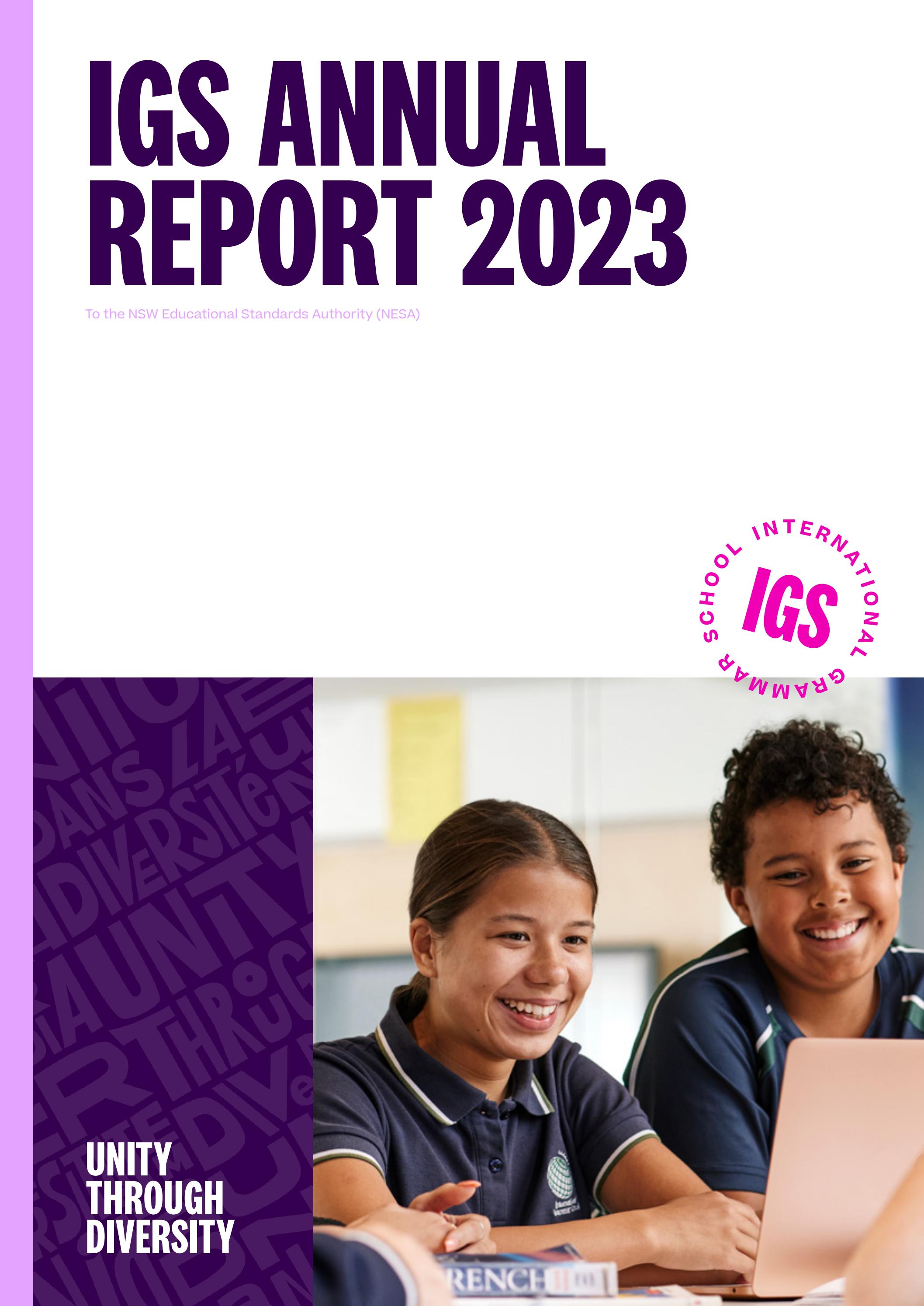 IGS Annual Report 2023 by International Grammar School - Issuu