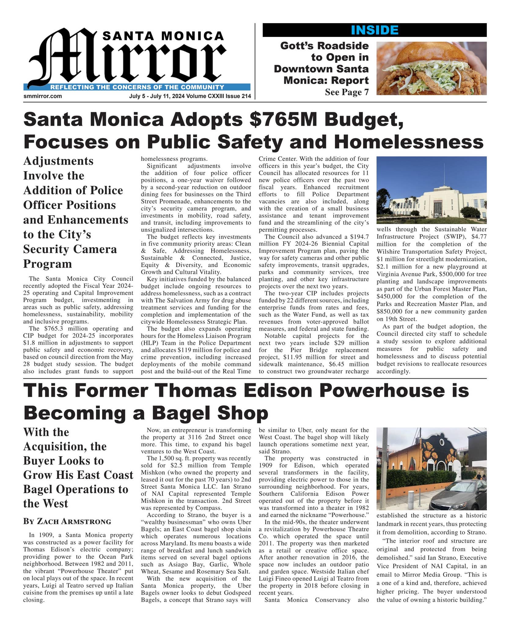 Santa Monica Mirror: July 05 - July 11, 2024 by Mirror Media Group - Issuu