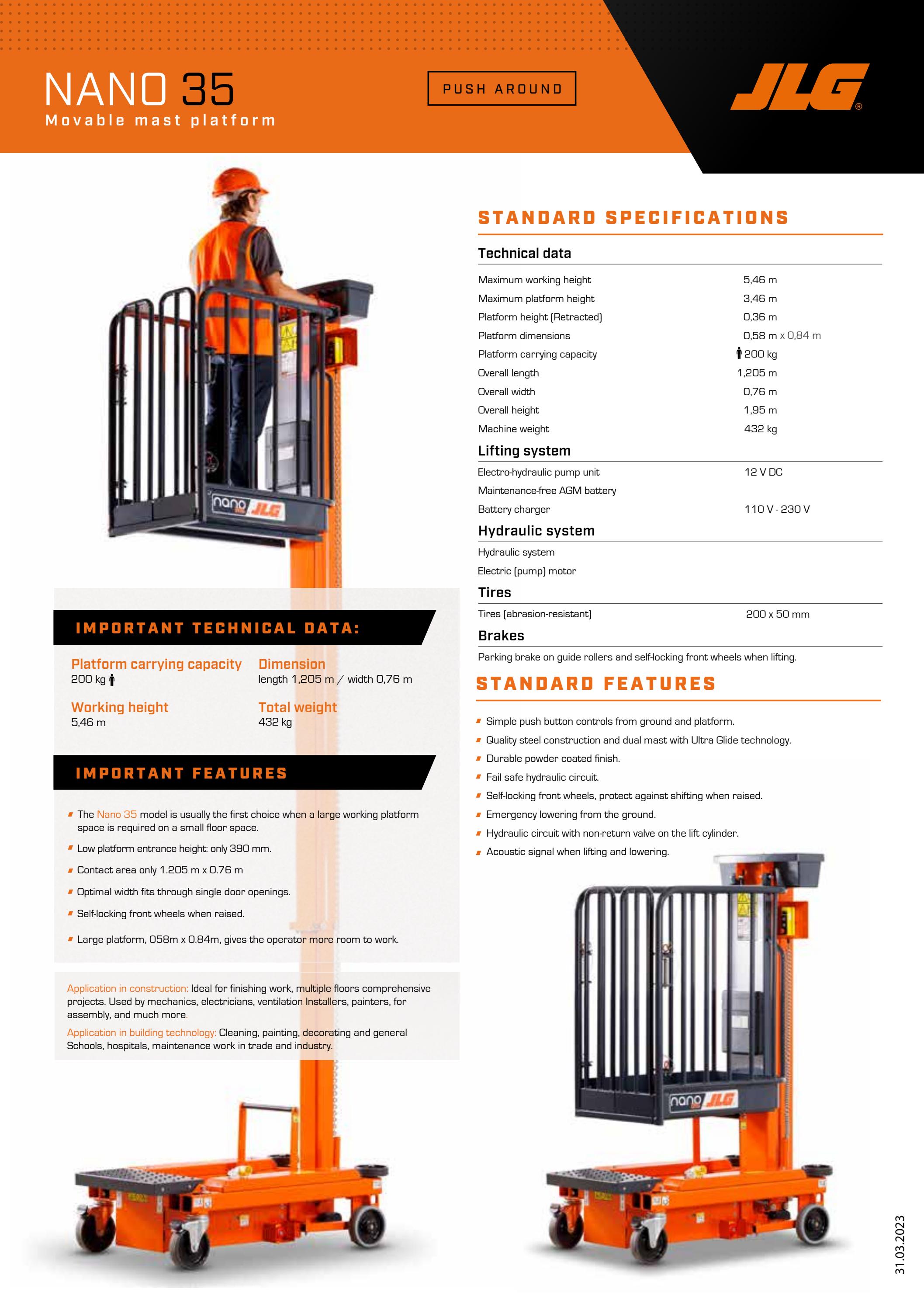 JLG Nano 35 by Protruck - Issuu