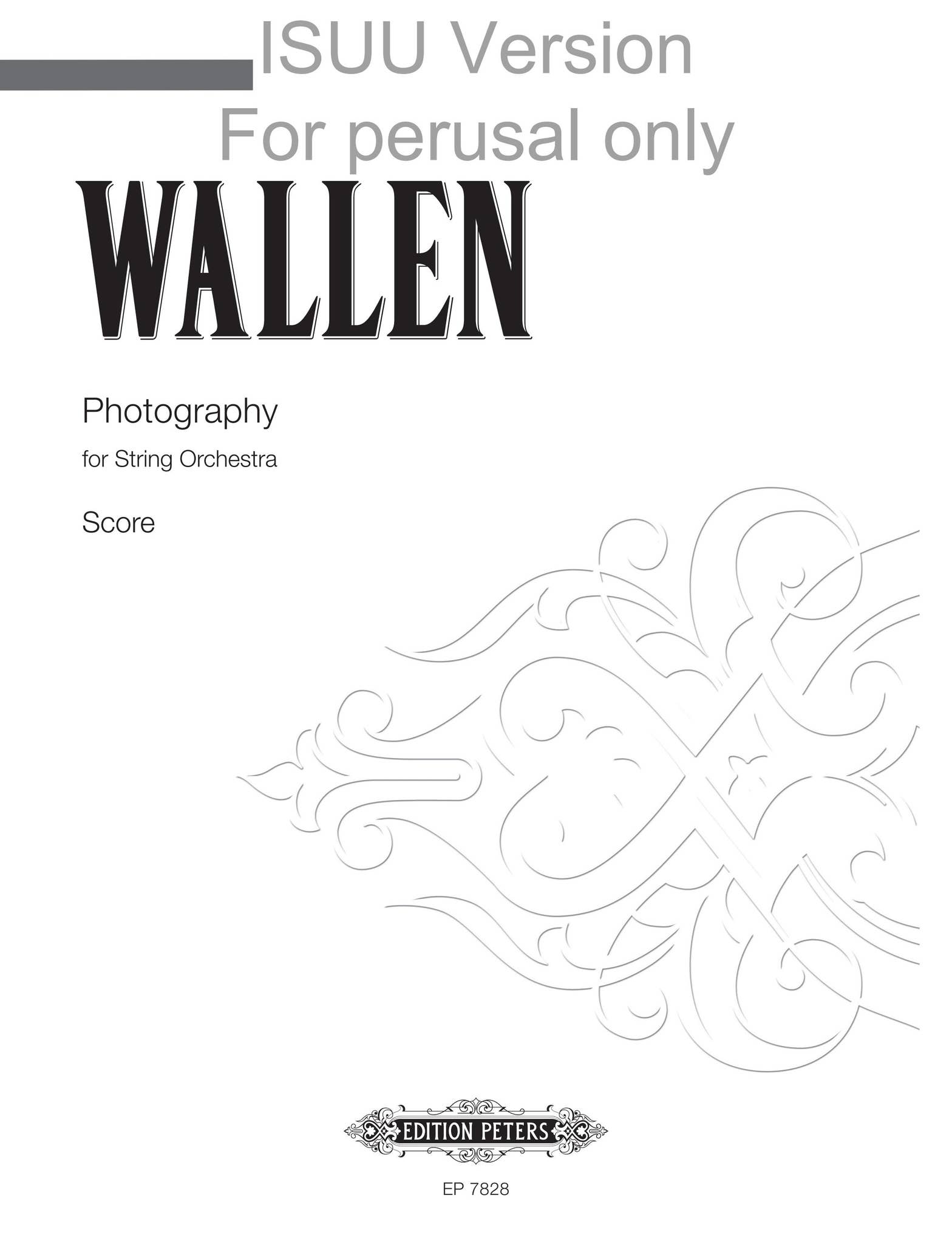 Errollyn Wallen_Photography_EP7828_Score_ISUU Version - For perusal ...