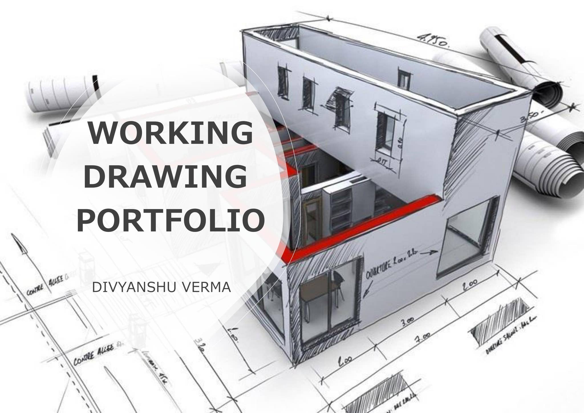 Working Drawing Portfolio by Divyanshu Verma - Issuu