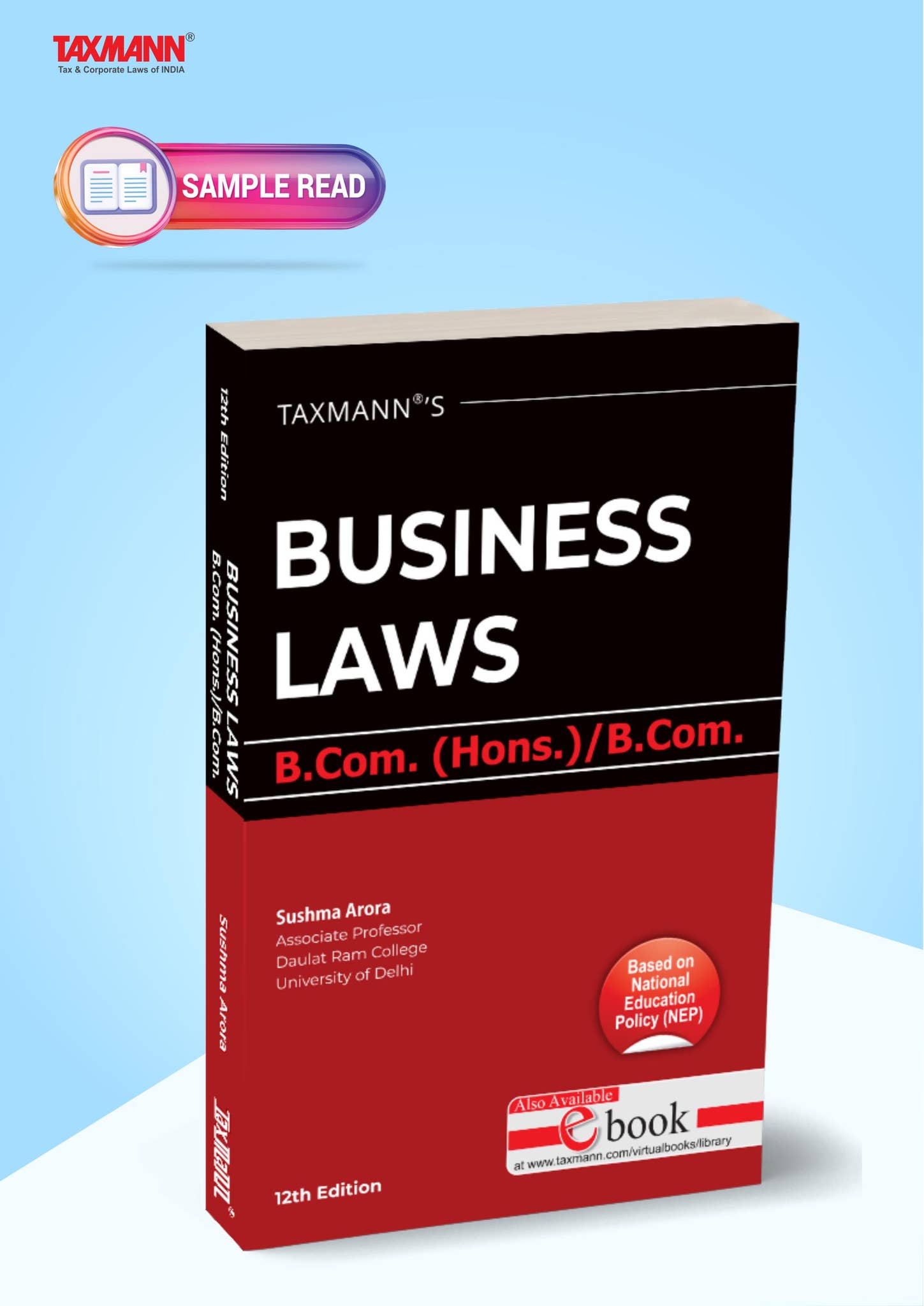 Taxmann's Business Laws | B.Com. (Hons.)/B.Com. | UGCF by Taxmann - Issuu
