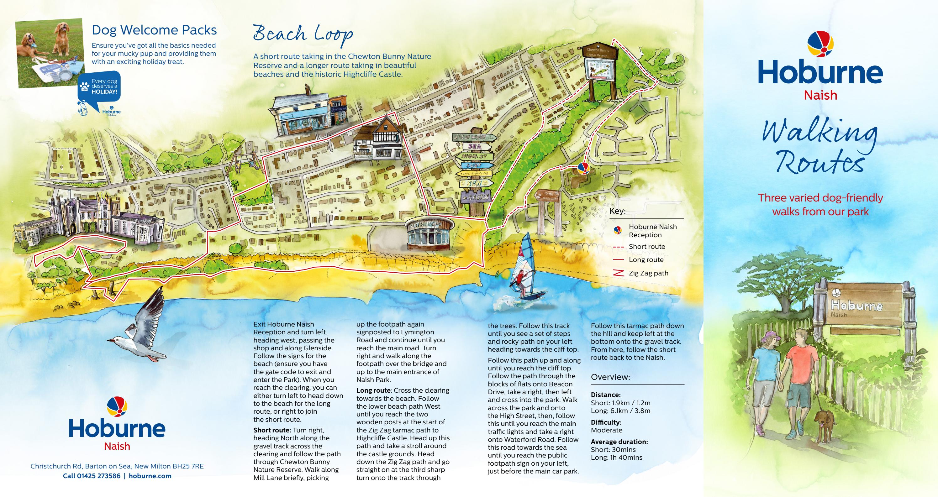 Hoburne Naish Walking Routes by Hoburne Holidays - Issuu