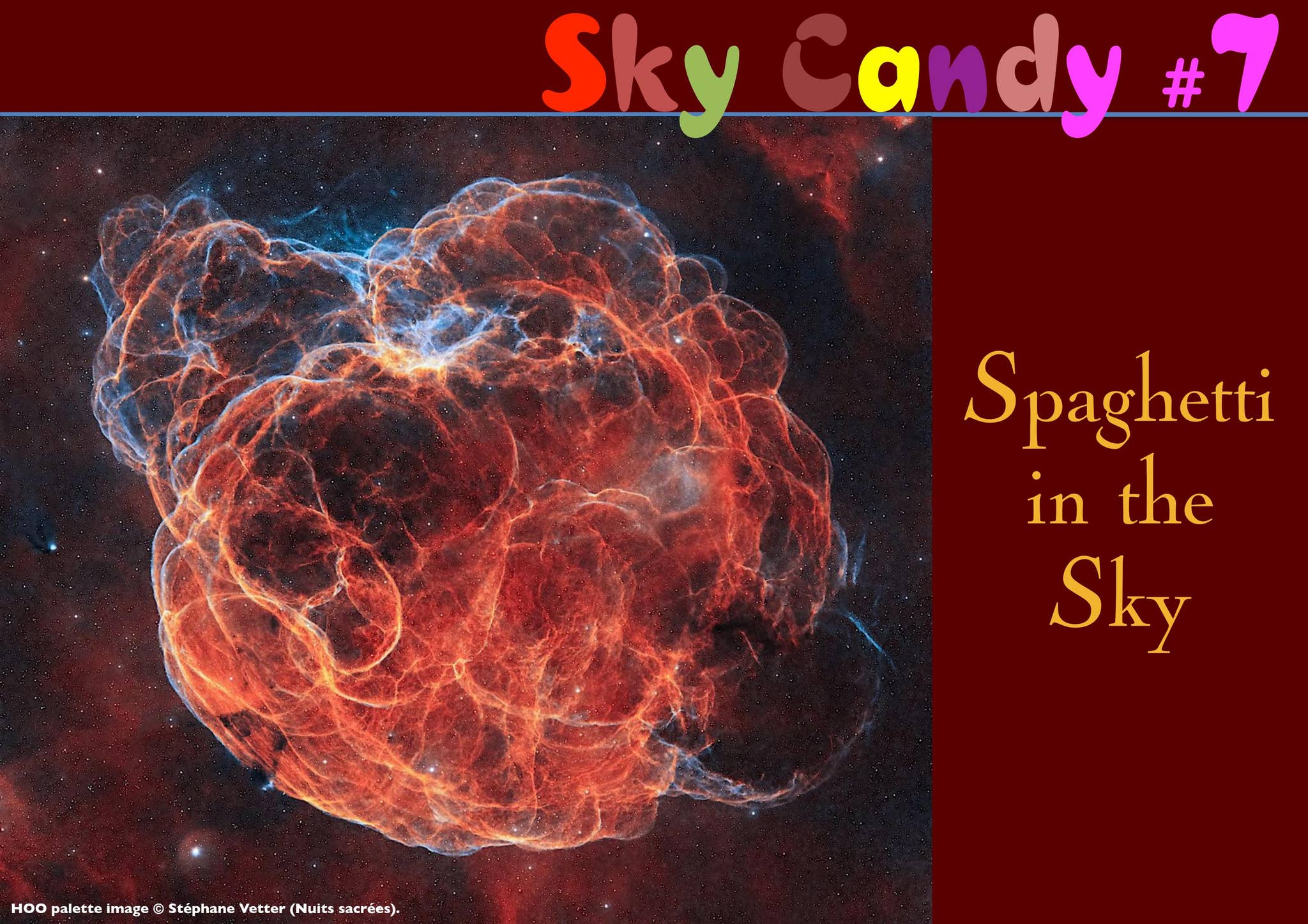Sky Candy #7: Simeis 147 supernova remnant in Taurus by Douglas Bullis ...