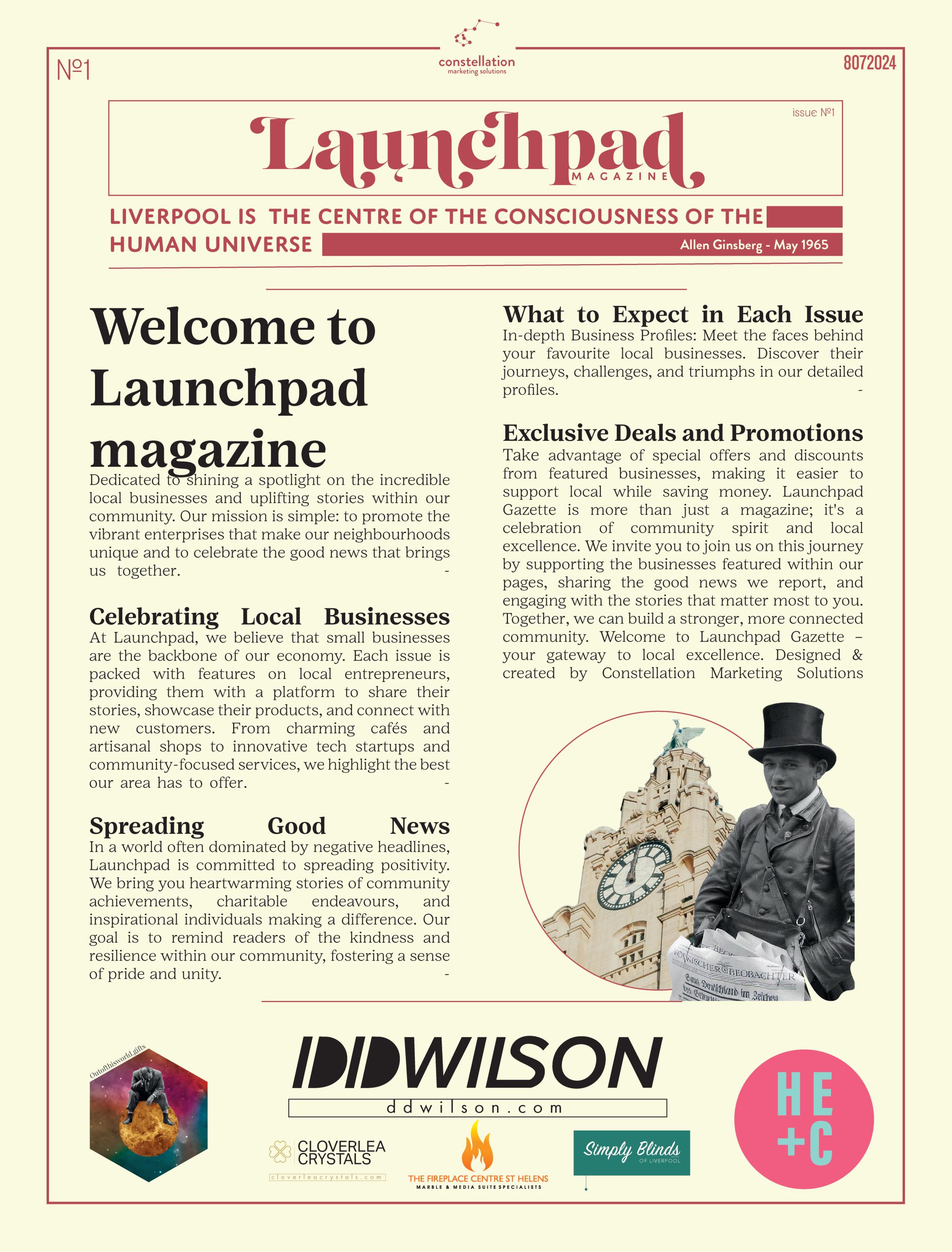 Launchpad Magazine - 1st Edition by ConstellationMarketingSolutions - Issuu