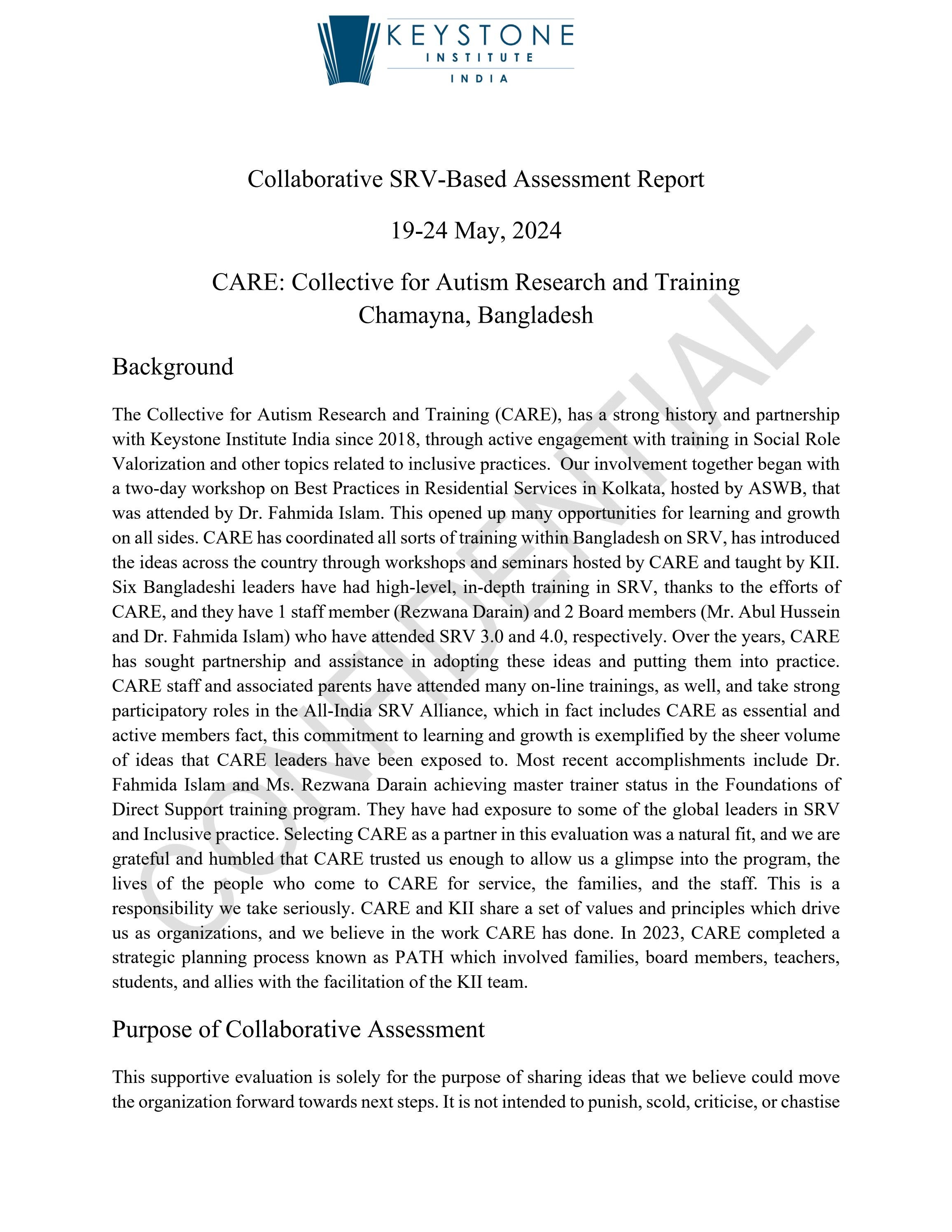 CARE Redacted Collaboration Assessment Report by Keystoneinstituteindia ...