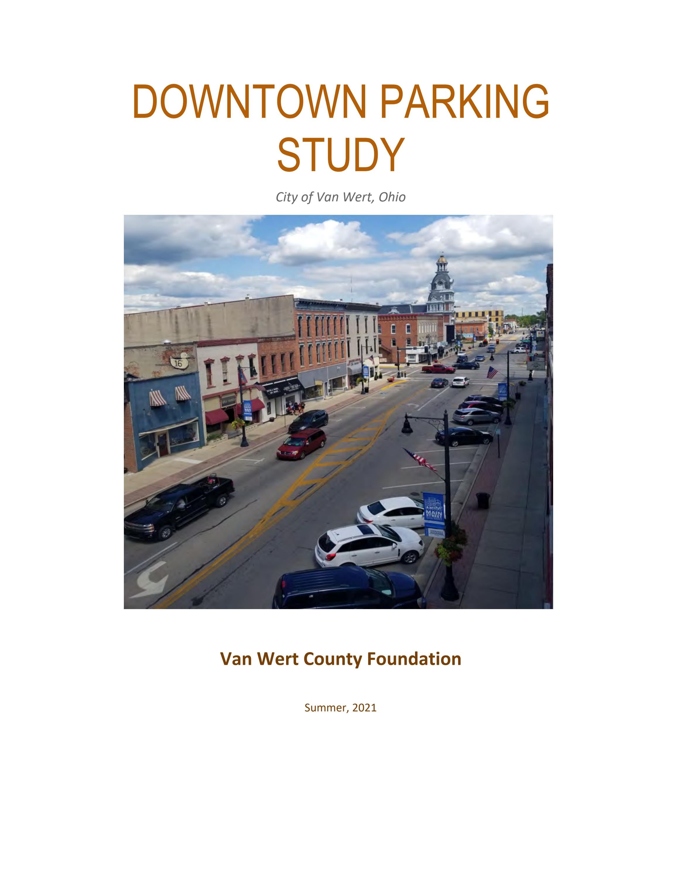 Downtown Van Wert Parking Study by CityofFortWayne - Issuu