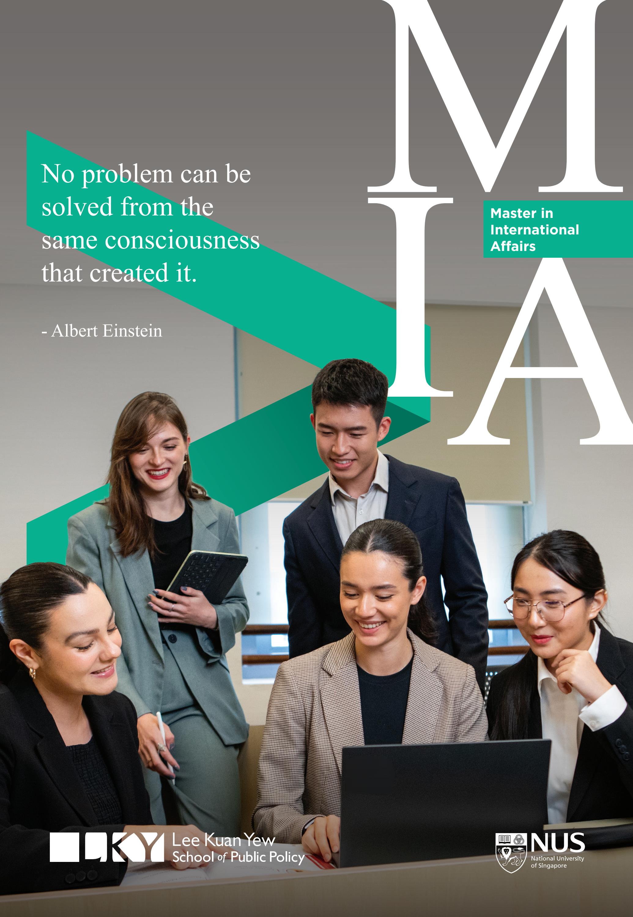 LKYSPP Master in International Affairs Brochure 2024 by Lee Kuan Yew ...