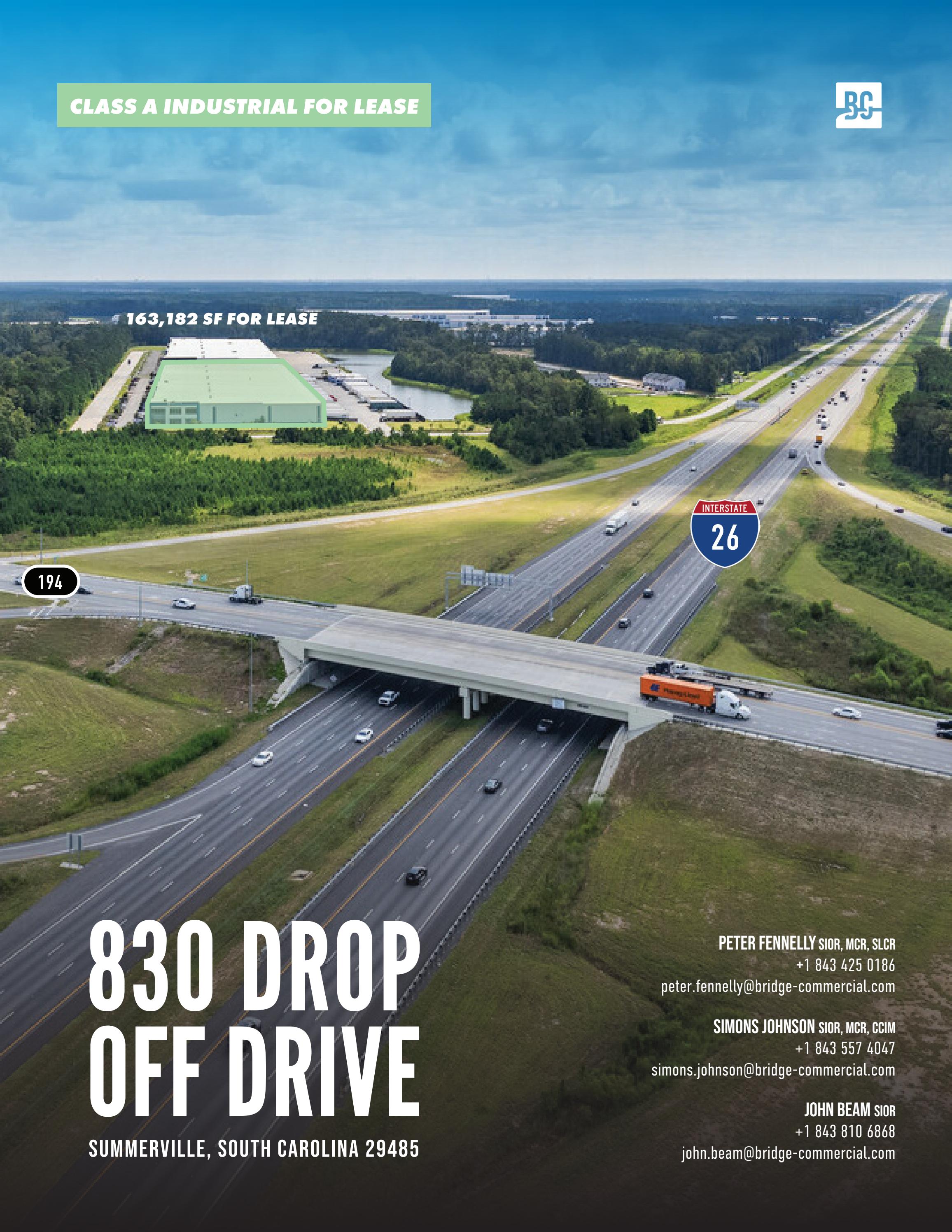 830 Drop Off Drive - Lease by bridgecommercial - Issuu