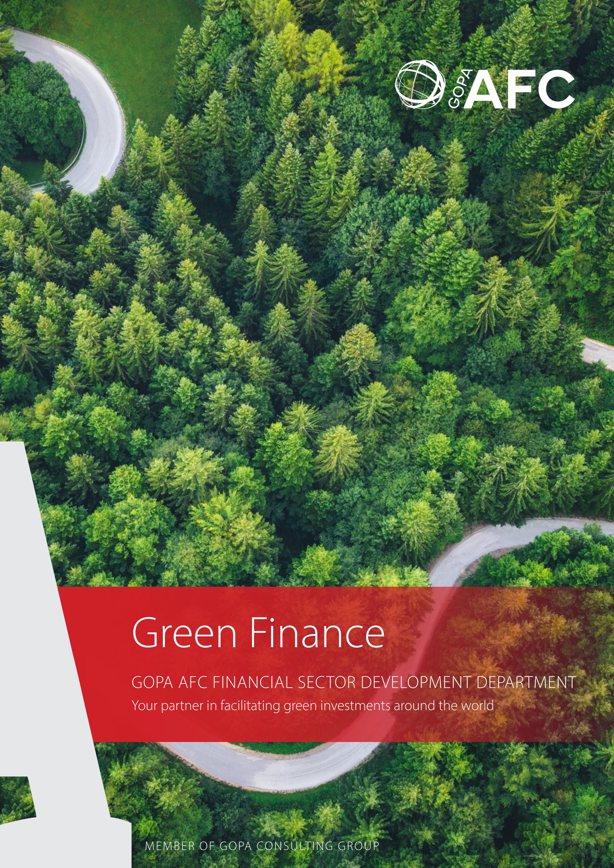 GOPA AFC Green Finance Brochure by GOPA AFC - Issuu