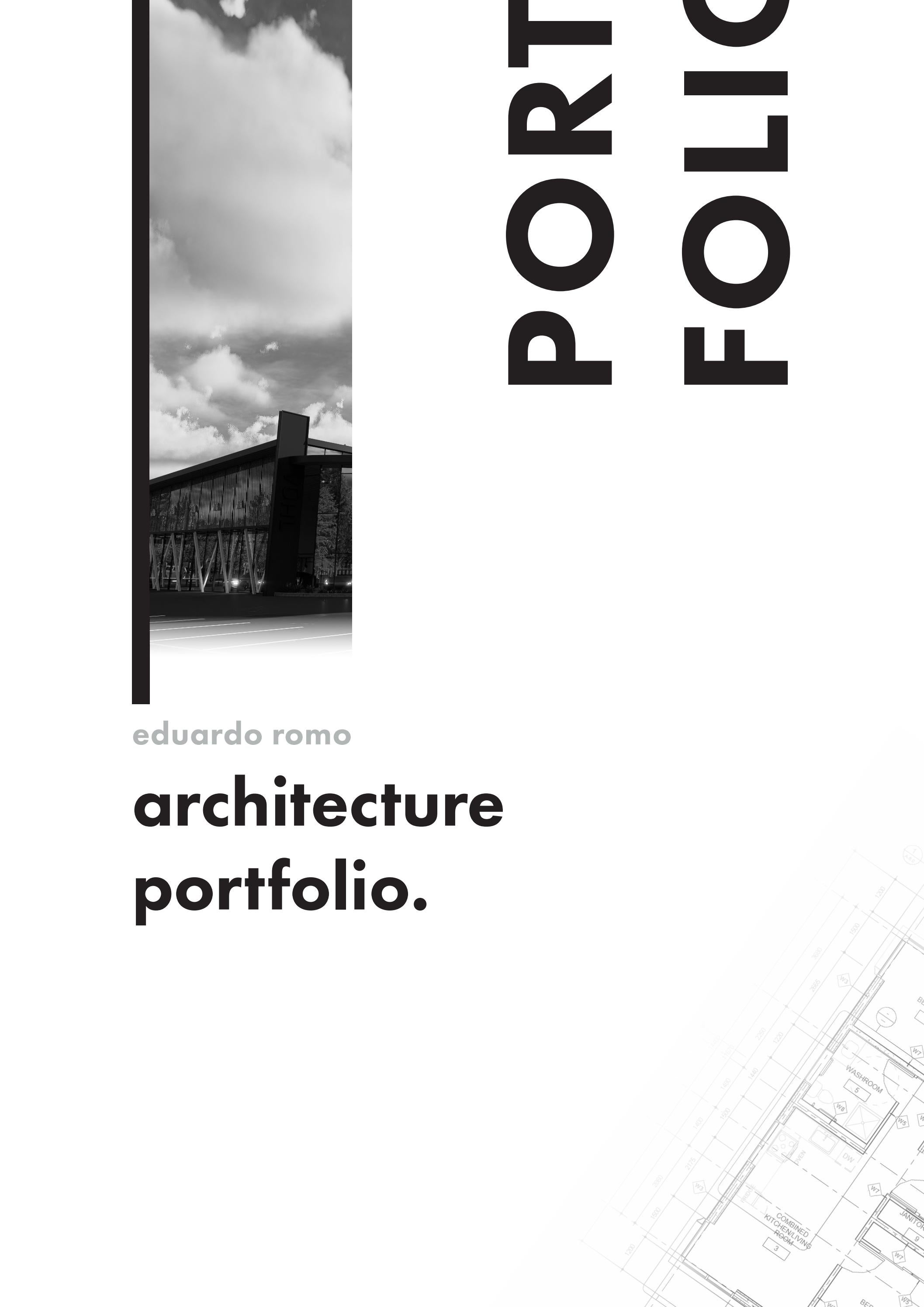 Architectural Portfolio by Lalo Romo - Issuu