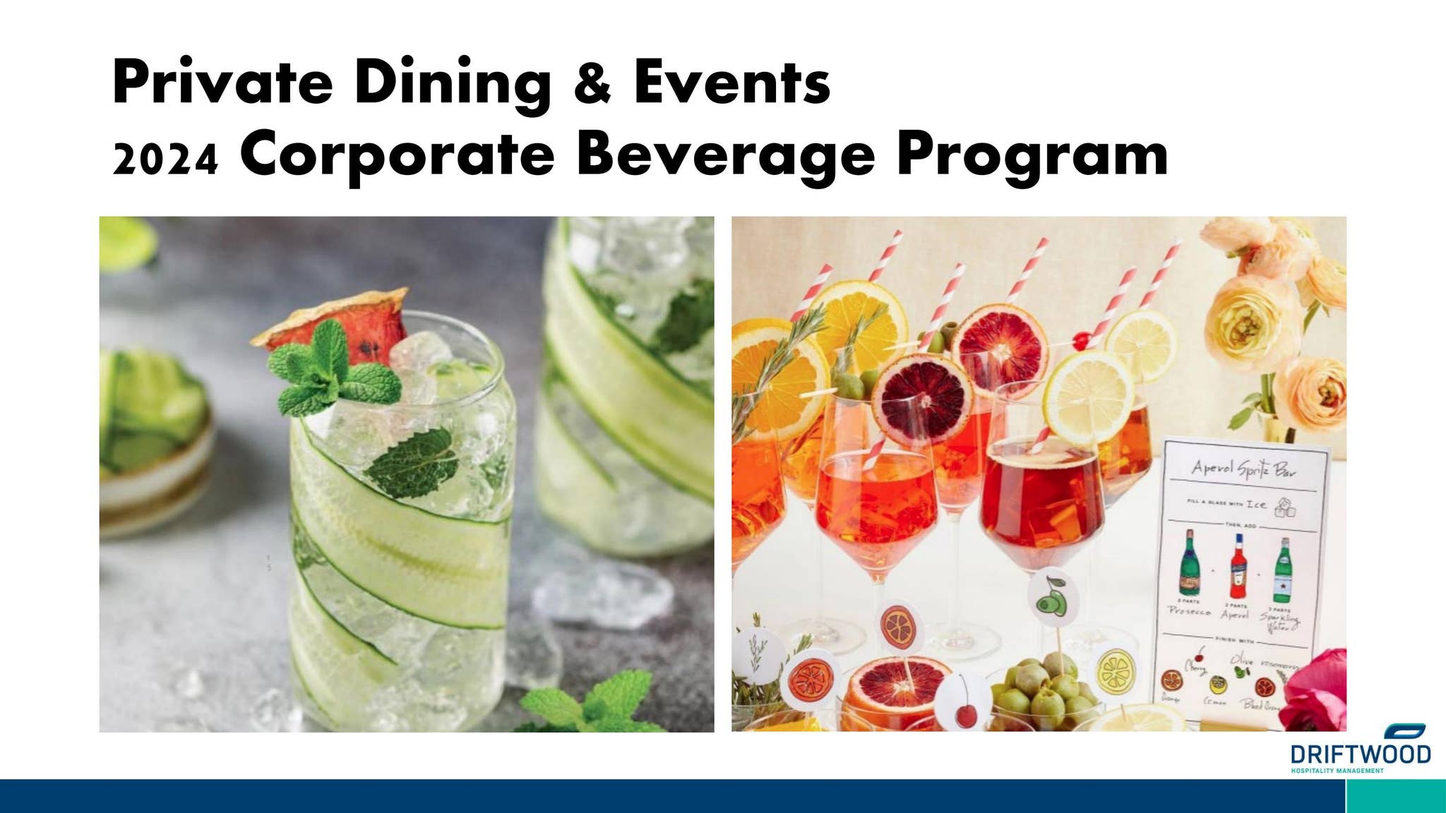 Private Dining Beverage Program by DHM F&B - Issuu