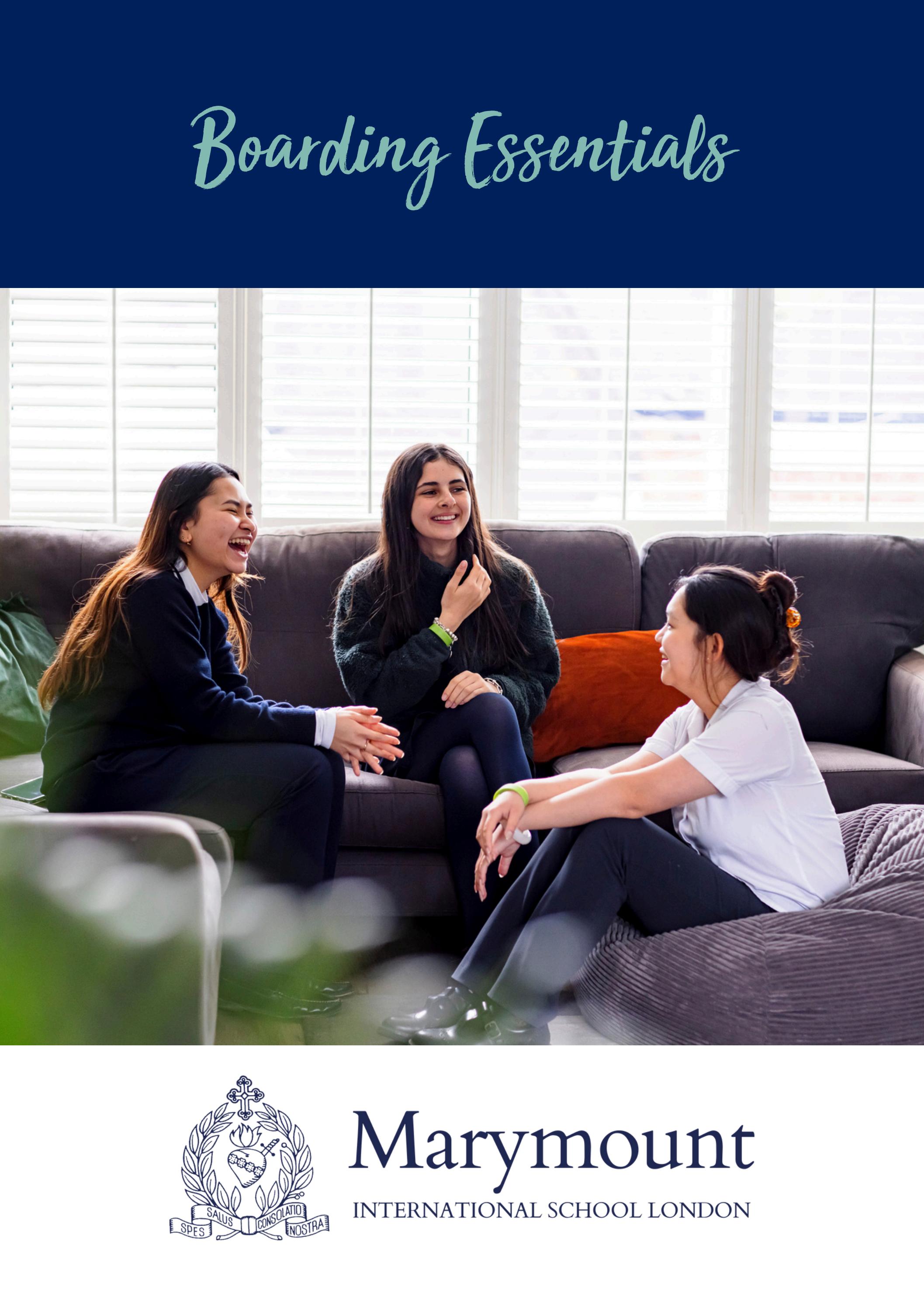 Boarding Handbook by Marymount London - Issuu