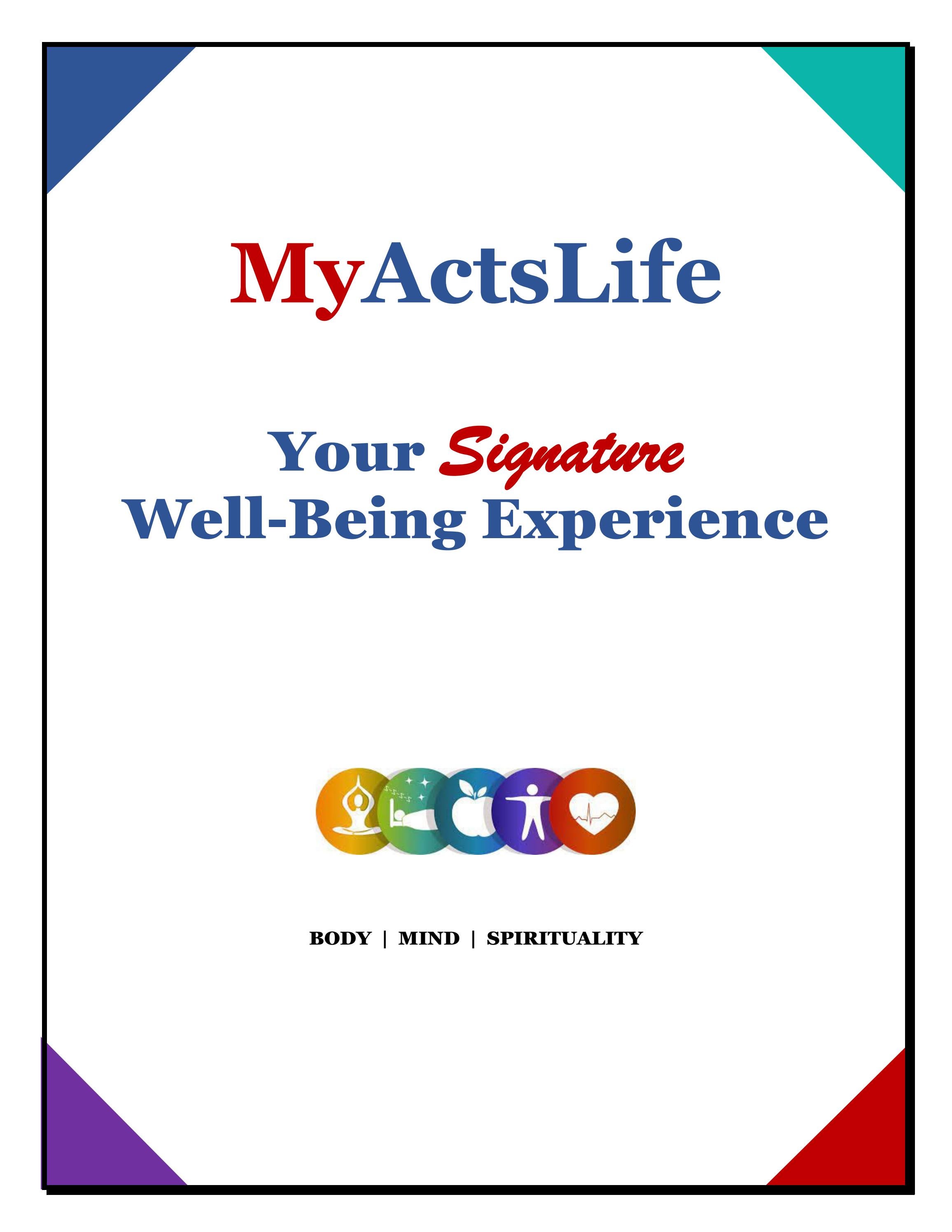 MyActsLife Well-Being Booklet by Acts Retirement-Life Communities - Issuu