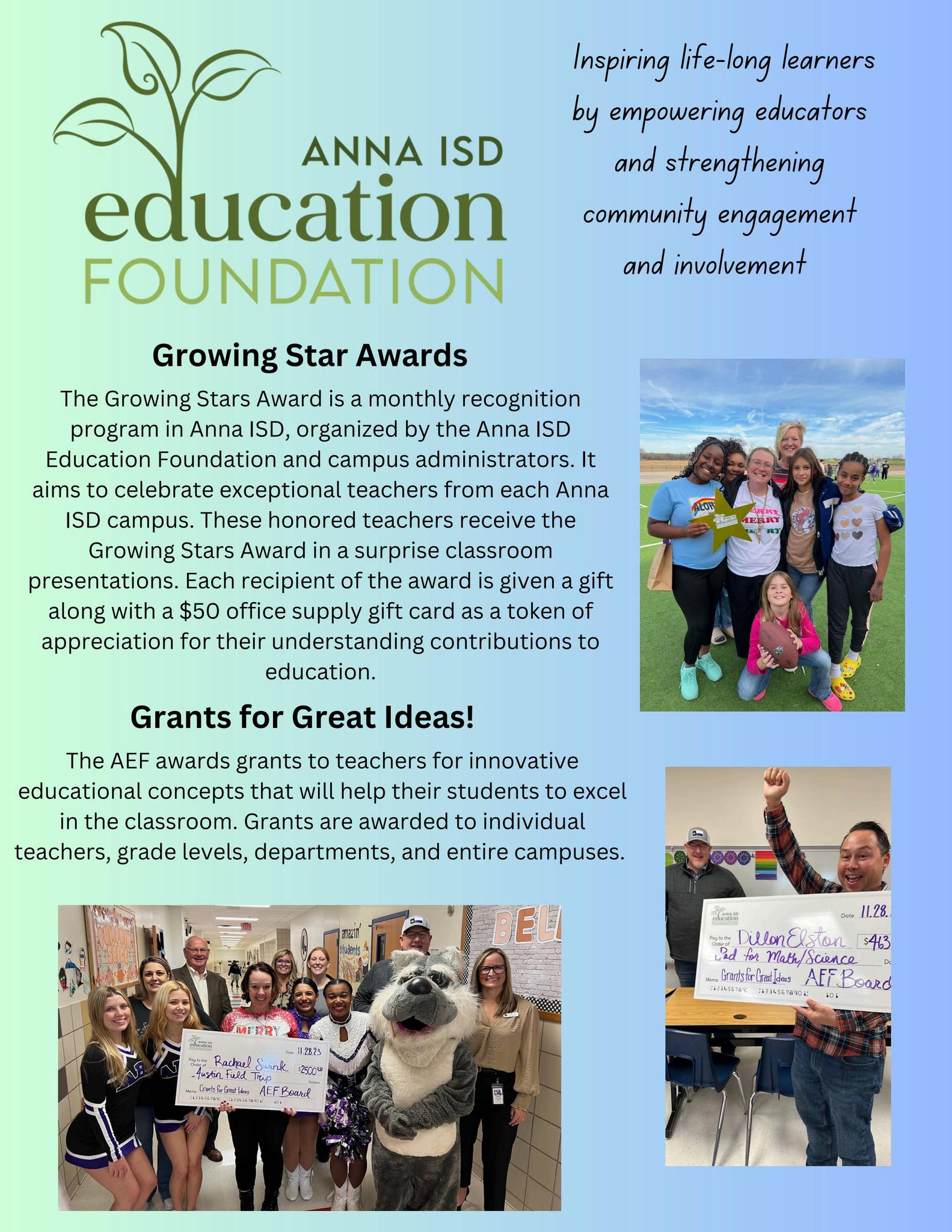 Anna ISD Education Foundation by Anna ISD - Issuu