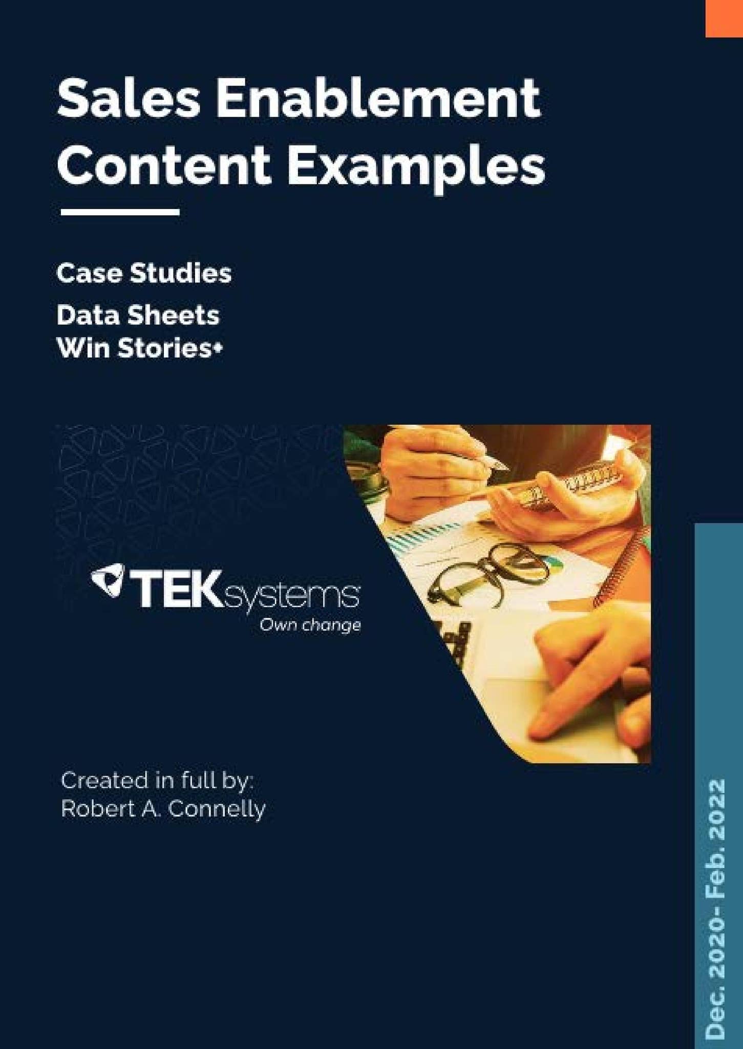 Sales Enablement Examples by Robert Connelly - Issuu