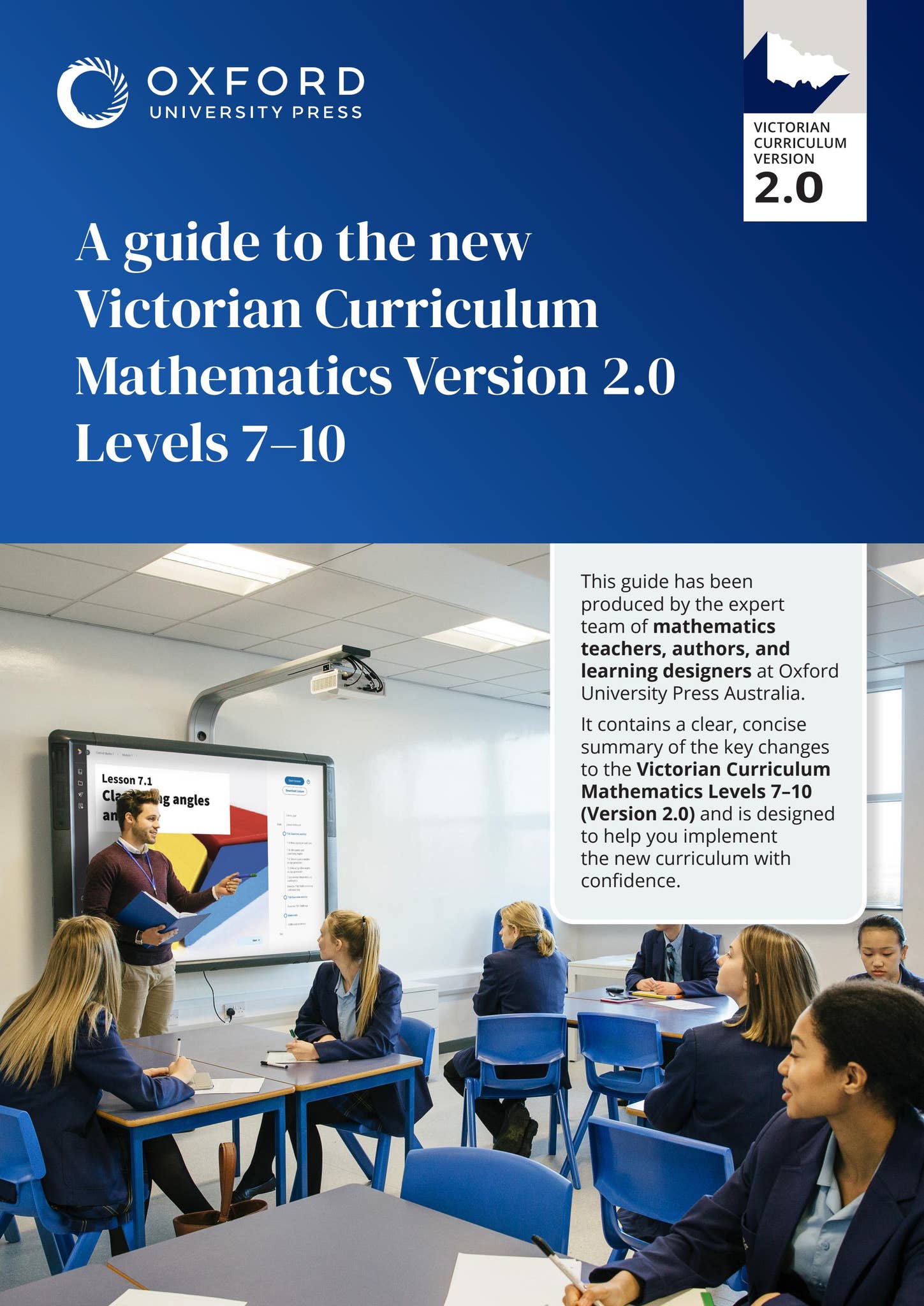 A guide to the Victorian Curriculum Mathematics Version 2.0 by OUPANZ ...