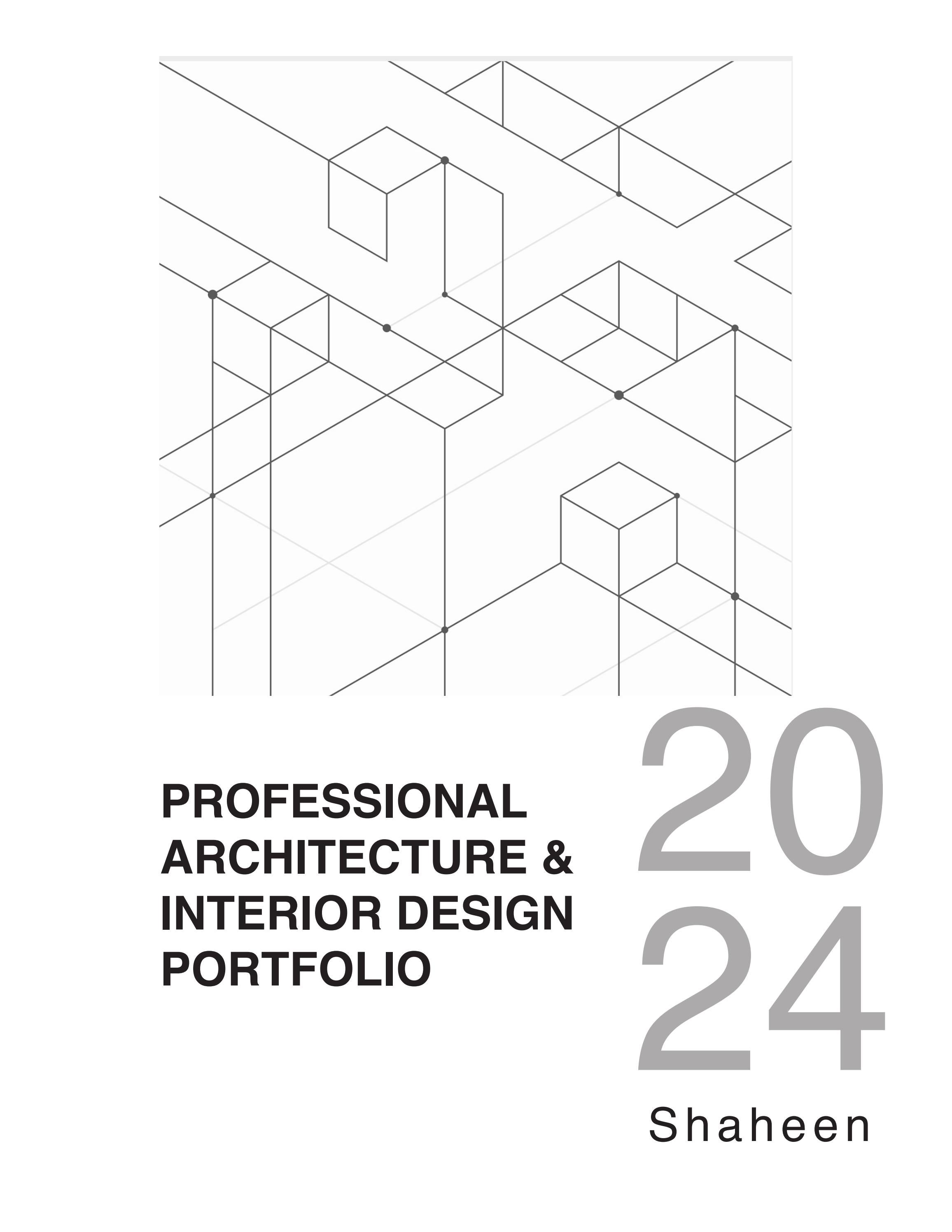 Professional Architecture & Interior Design Portfolio by Shaheen Shaik ...