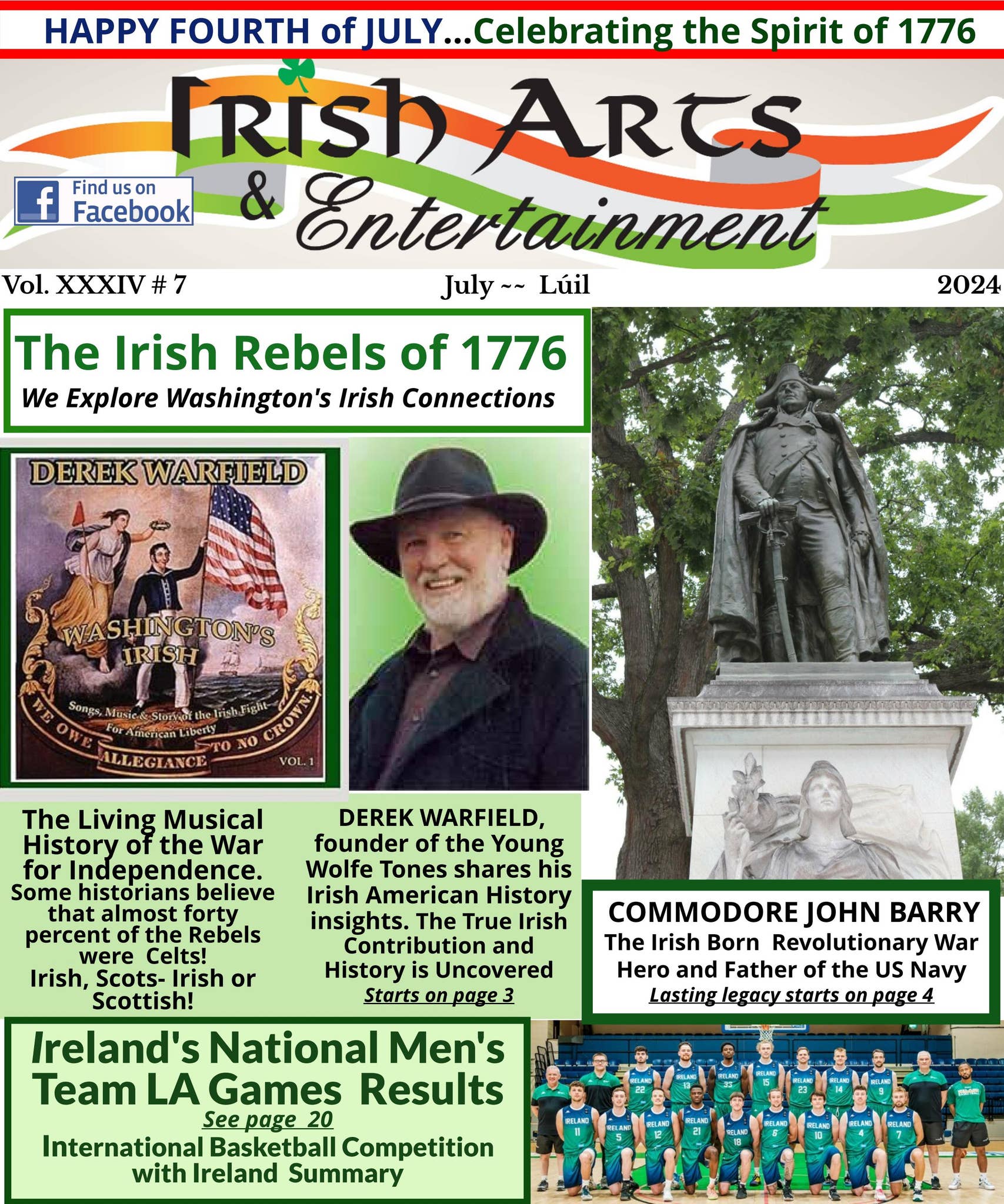 Irish Arts and Entertainment July 2024 by Irish Arts & Entertainment ...