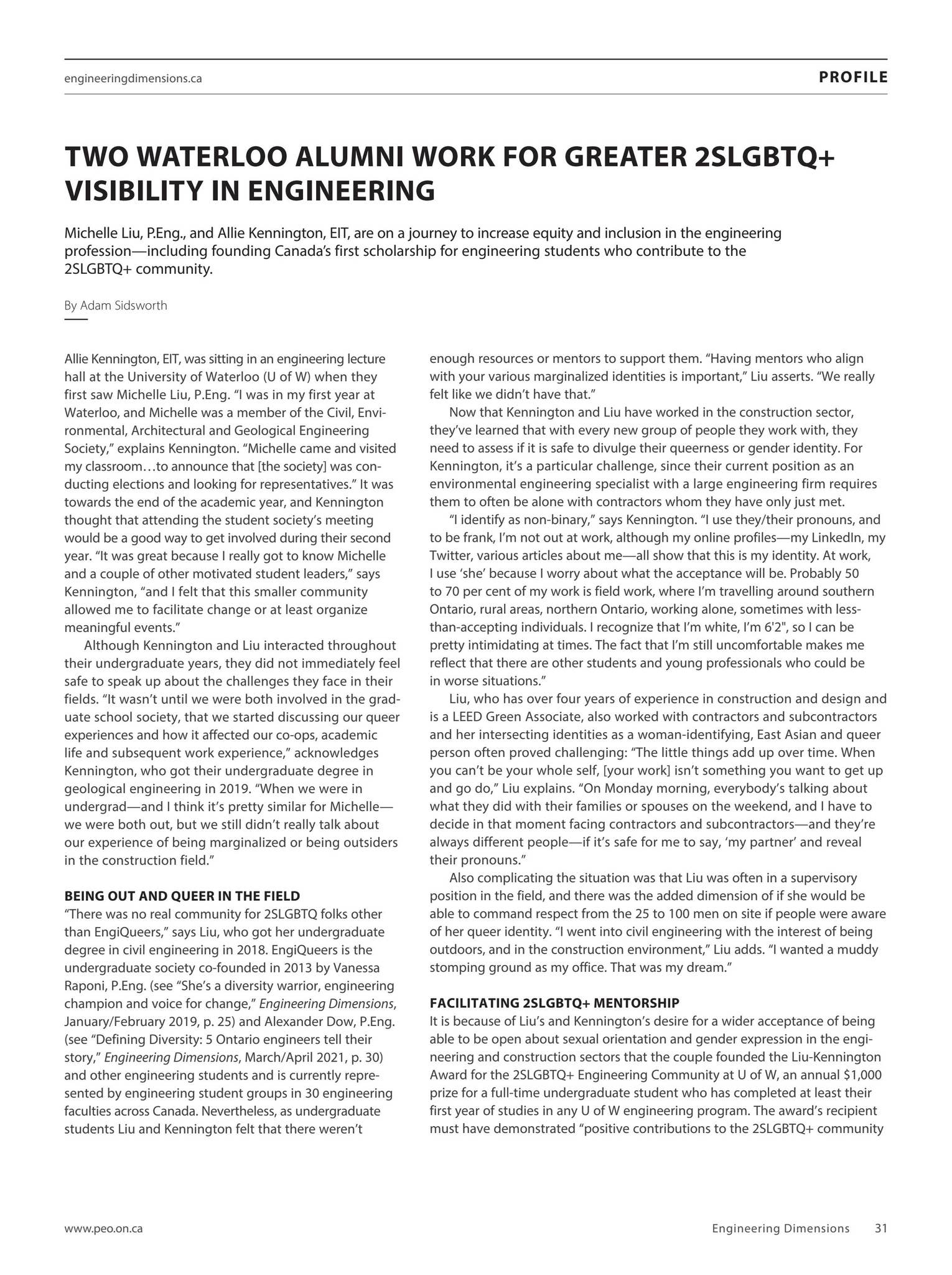 Engineering Dimensions September/October 2022 by Engineering Dimensions ...