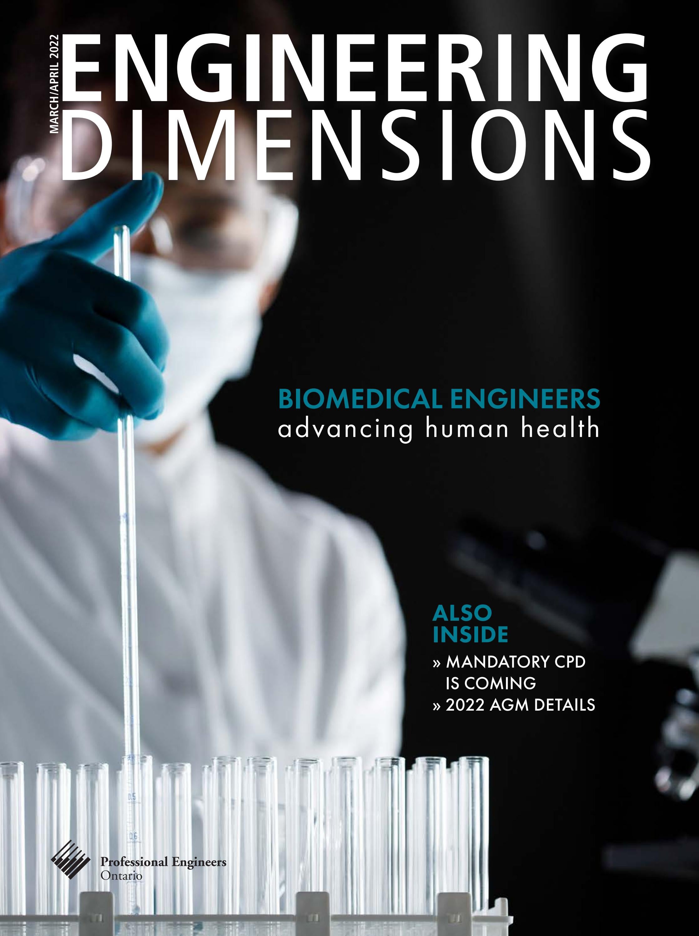 Engineering Dimensions March/April 2022 by Engineering Dimensions - Issuu